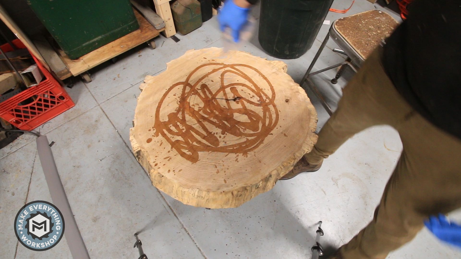 How To: Log Slice Side Table : 15 Steps (with Pictures) - Instructables