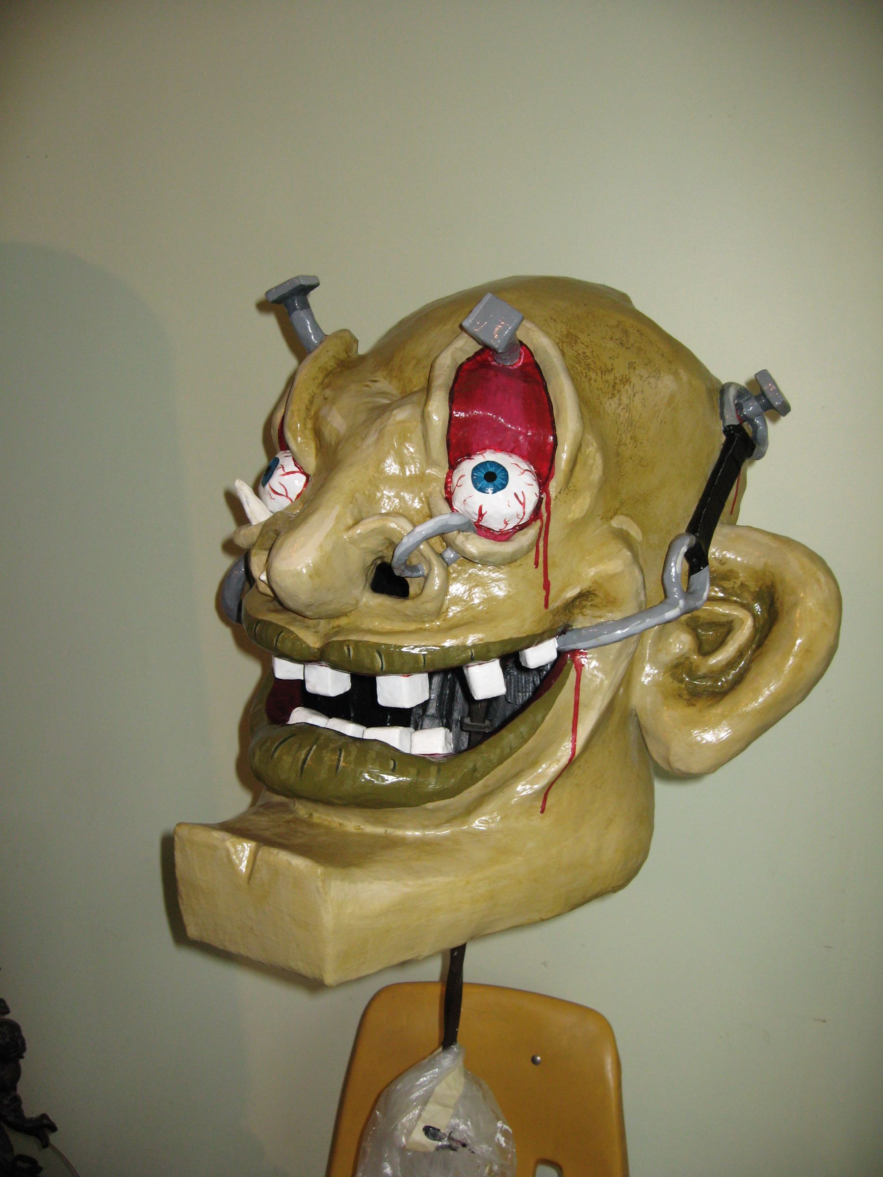 Giant Mask: Horror Head! : 12 Steps (with Pictures) - Instructables