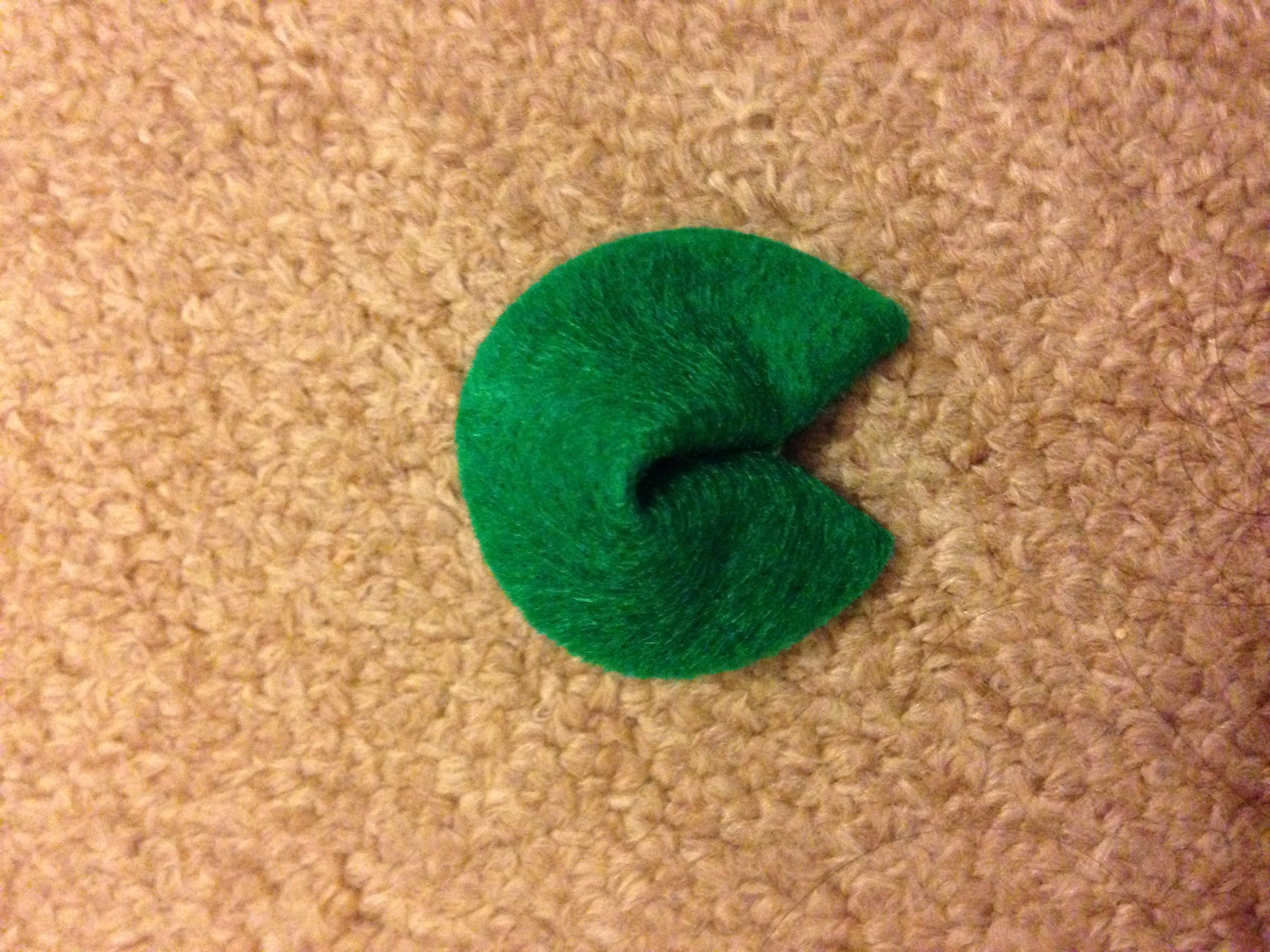 'Pac Man' Felt Fortune Cookies : 5 Steps - Instructables