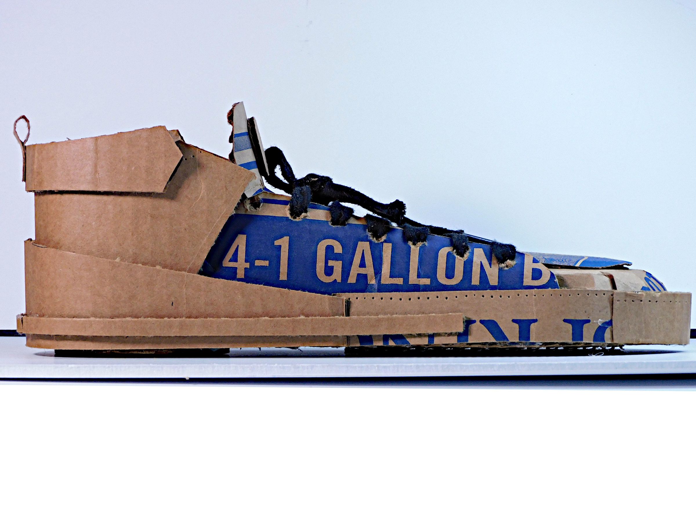 How to Make a Cardboard Sneaker... : 6 Steps (with Pictures ...