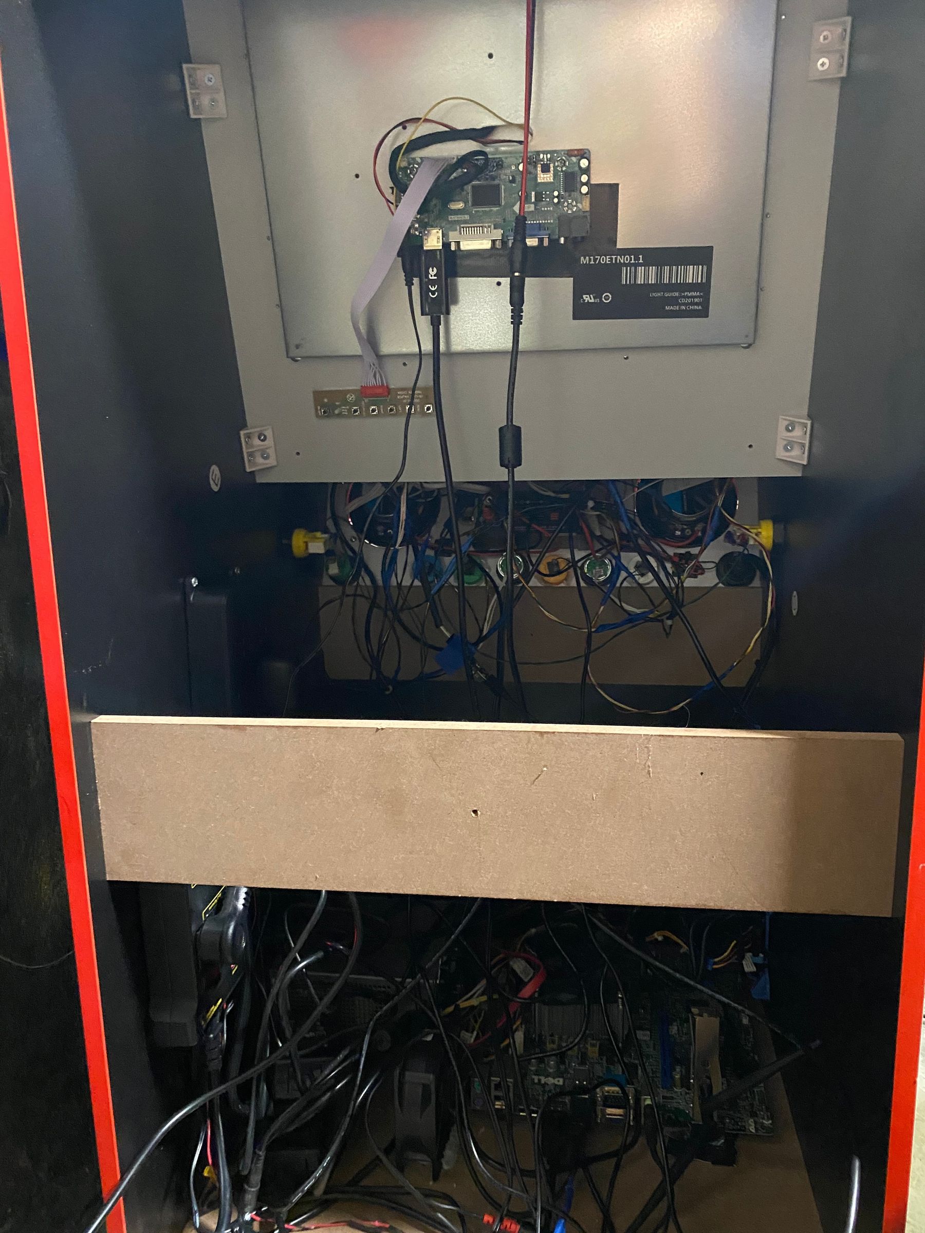 Arcade1Up Mod With LED Marquee and Sub-Displays : 9 Steps (with ...