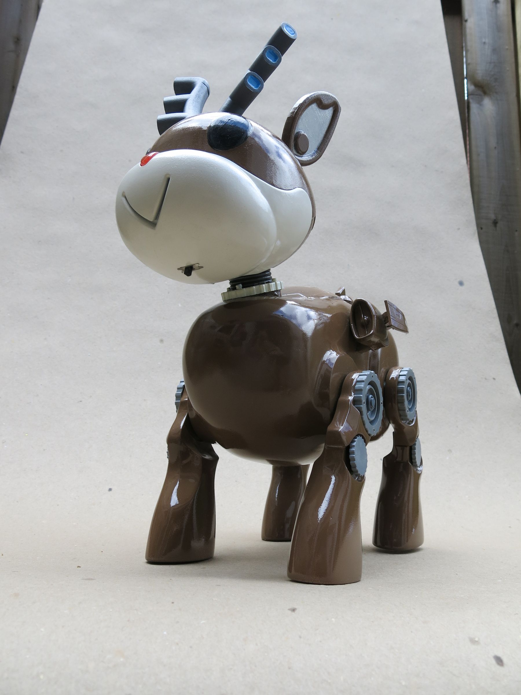 How to Build a 3D-printed Robot Reindeer Toy : 5 Steps (with Pictures ...