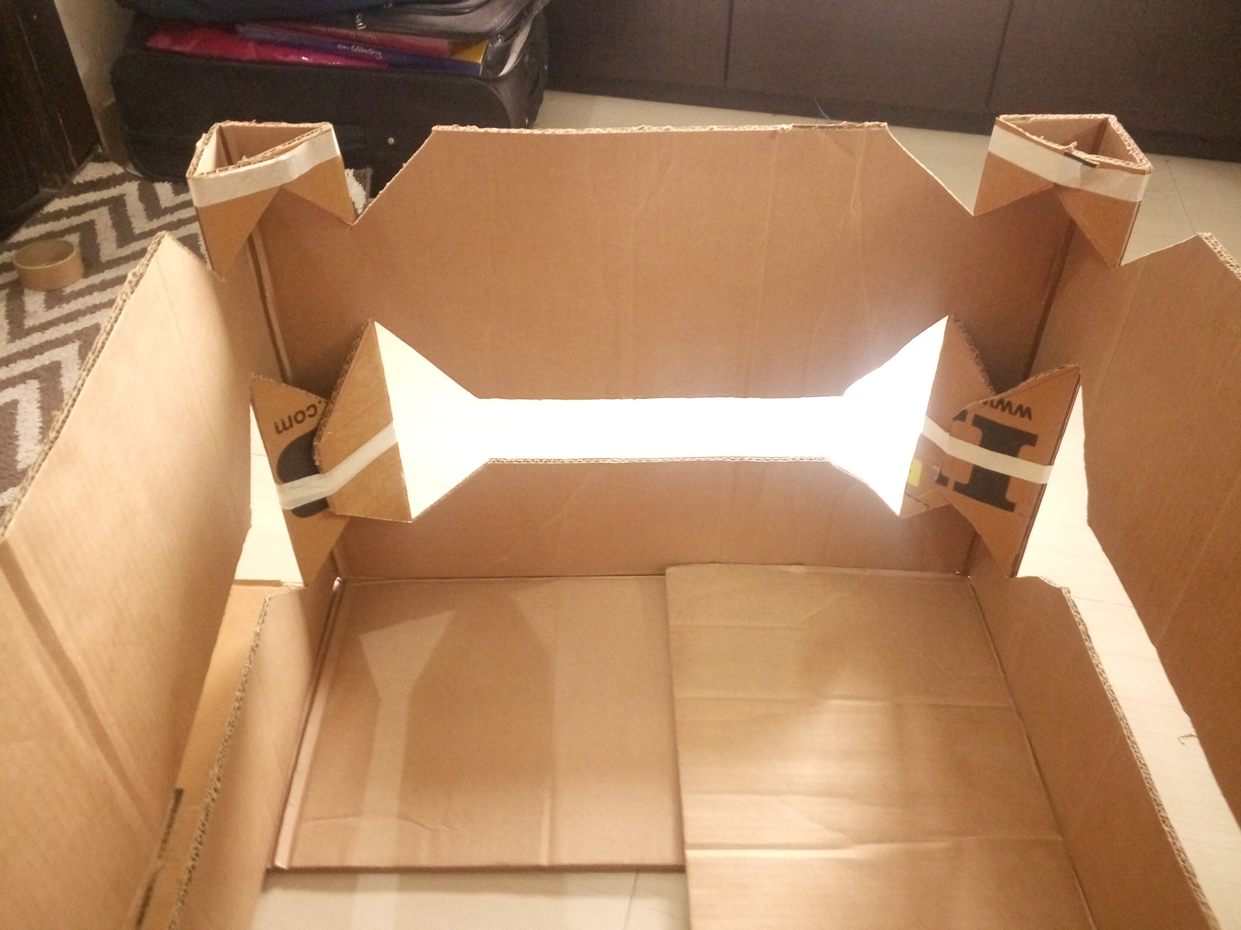 Cardboard Side Table : 4 Steps (with Pictures) - Instructables