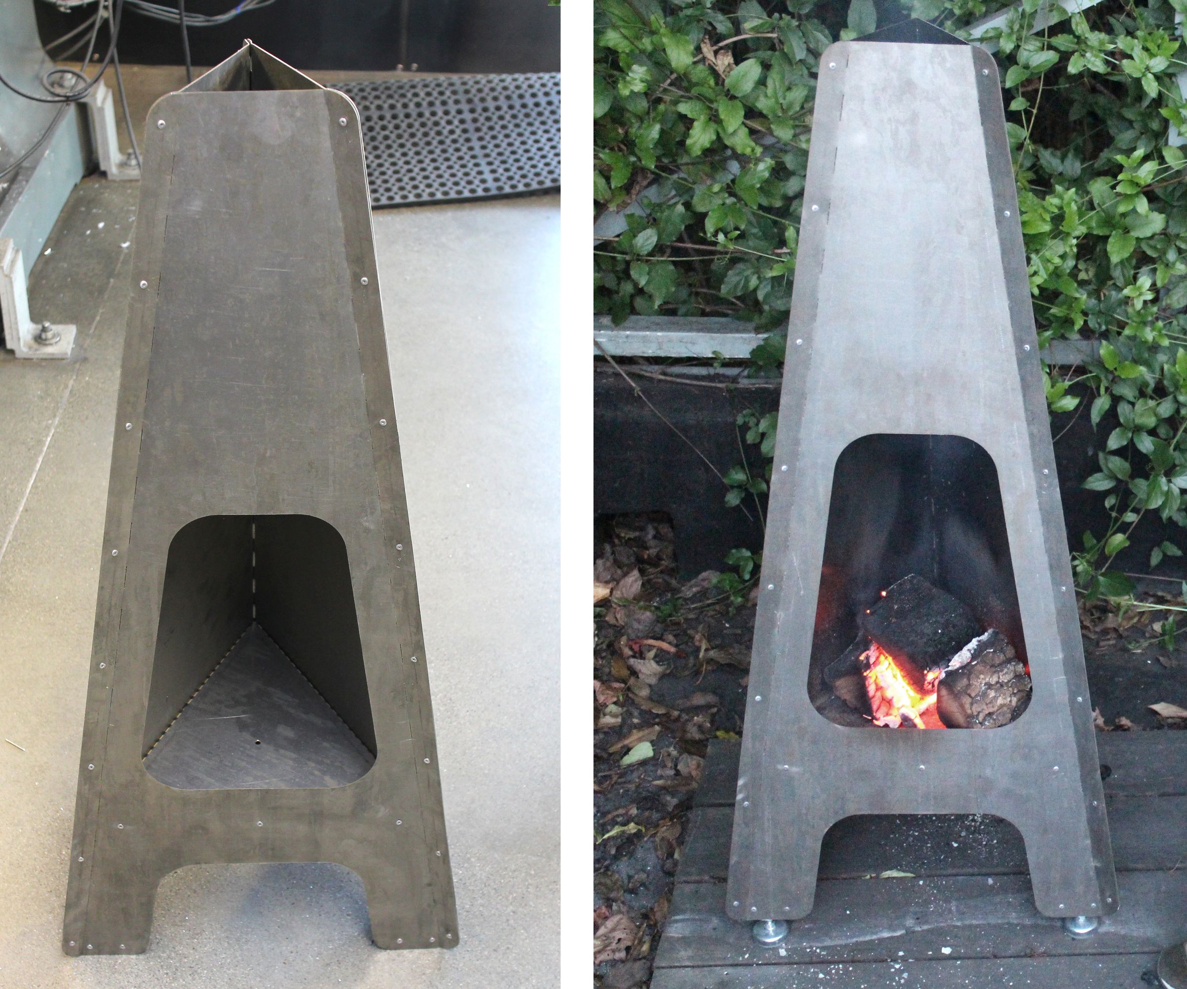Sheet Metal Fireplace : 5 Steps (with Pictures) - Instructables