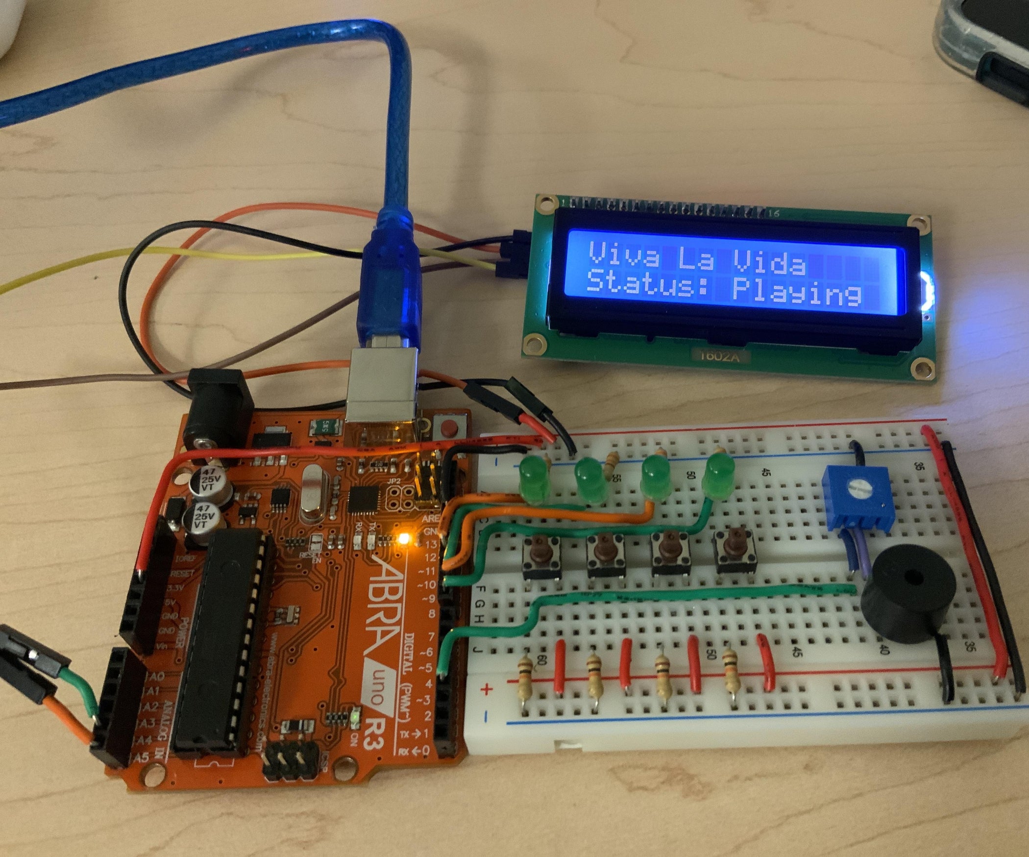 Arduino Music Player With Skip Mute And Rewind 9 Steps