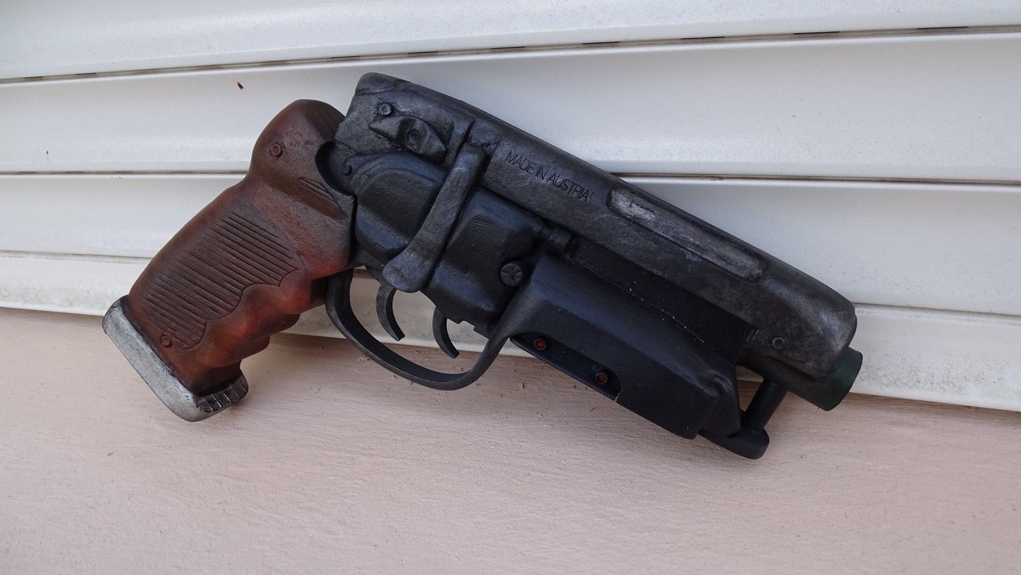 Wooden Blade Runner Gun / Blaster / Lifesize : 5 Steps - Instructables