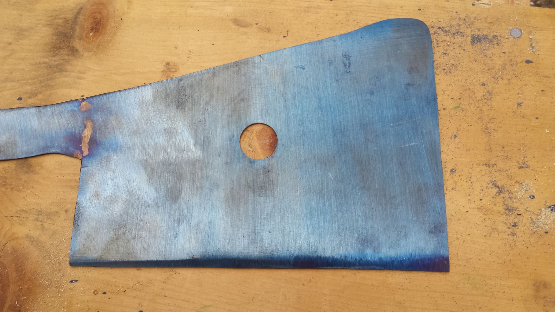 Hog Splitter From a 12" Saw Blade : 15 Steps - Instructables