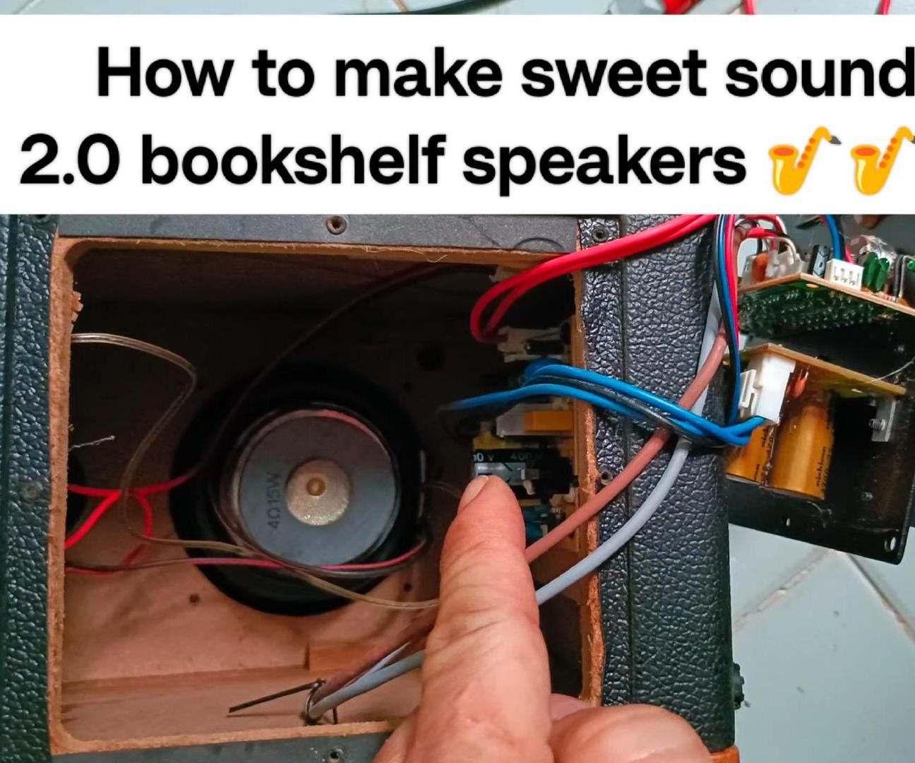 How to Make Sweet Sound Power Bookshelf Speakers : 6 Steps - Instructables