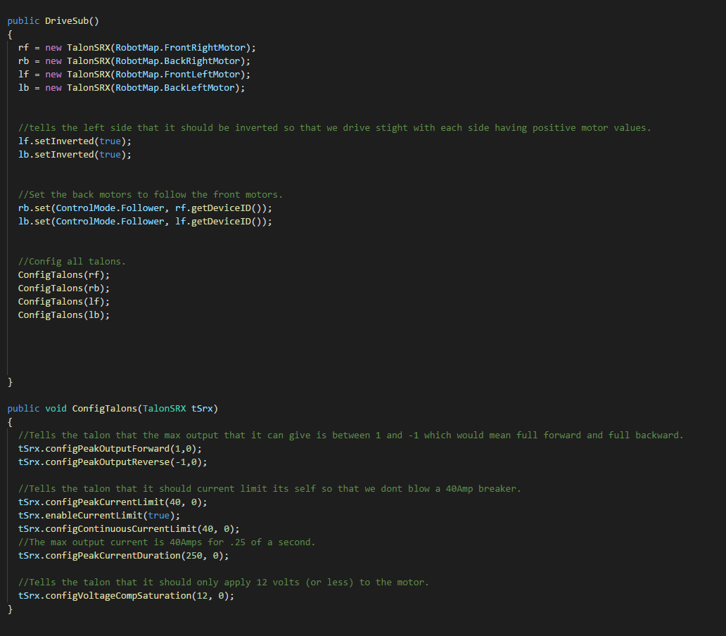 2019 FRC Writing a Simple Drive Train (Java) : 5 Steps - Instructables