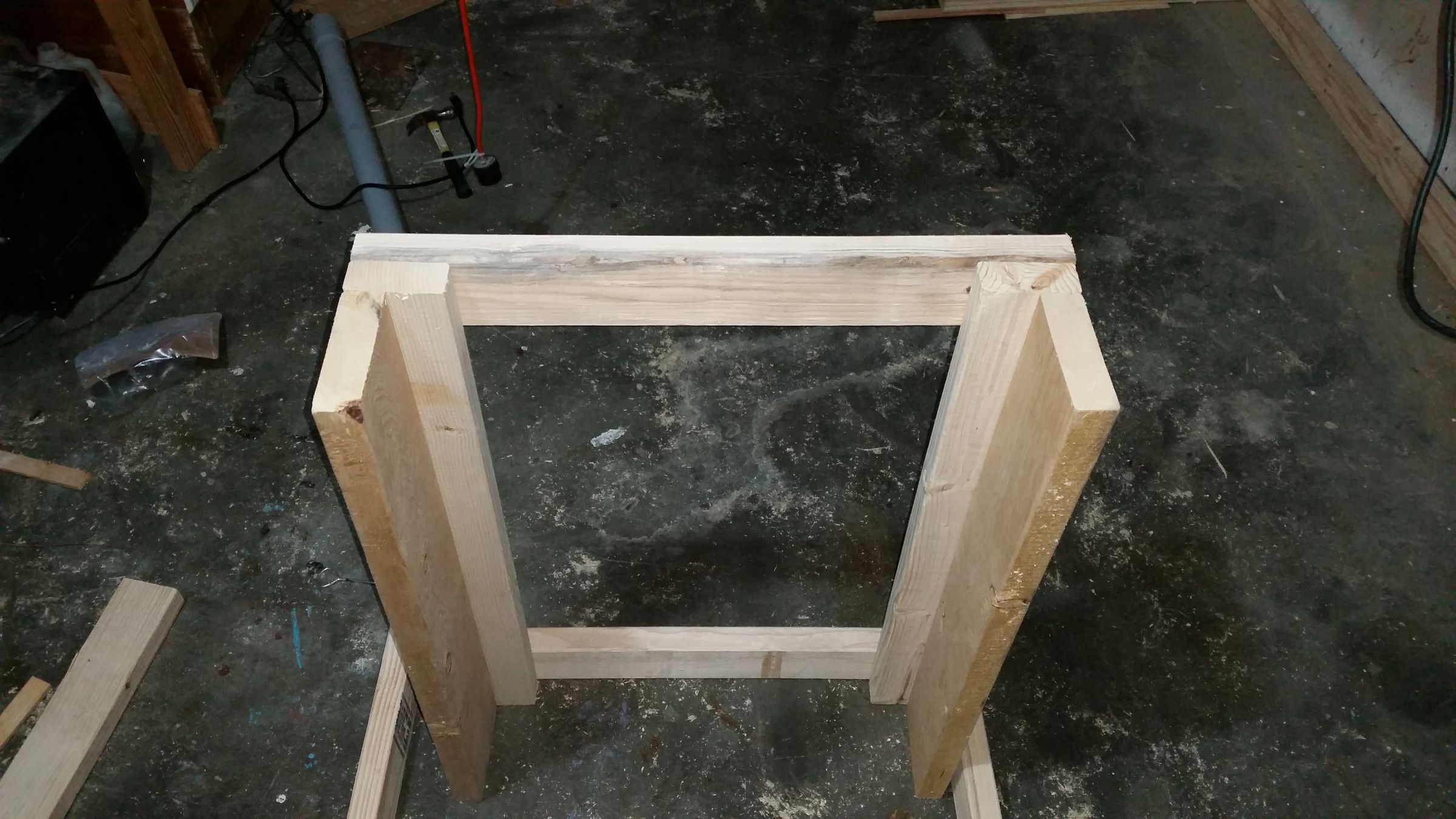 2x4 Work Bench With Nested Rolling Assembly Table : 10 Steps (with ...