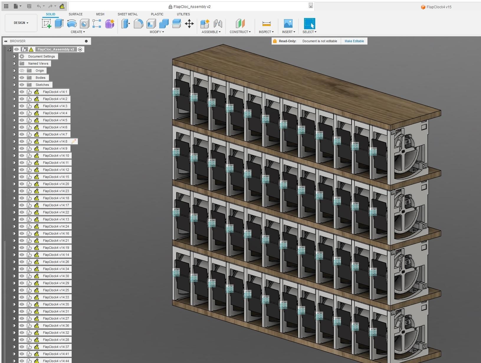 Yet Another Flap Clock : 8 Steps (with Pictures) - Instructables