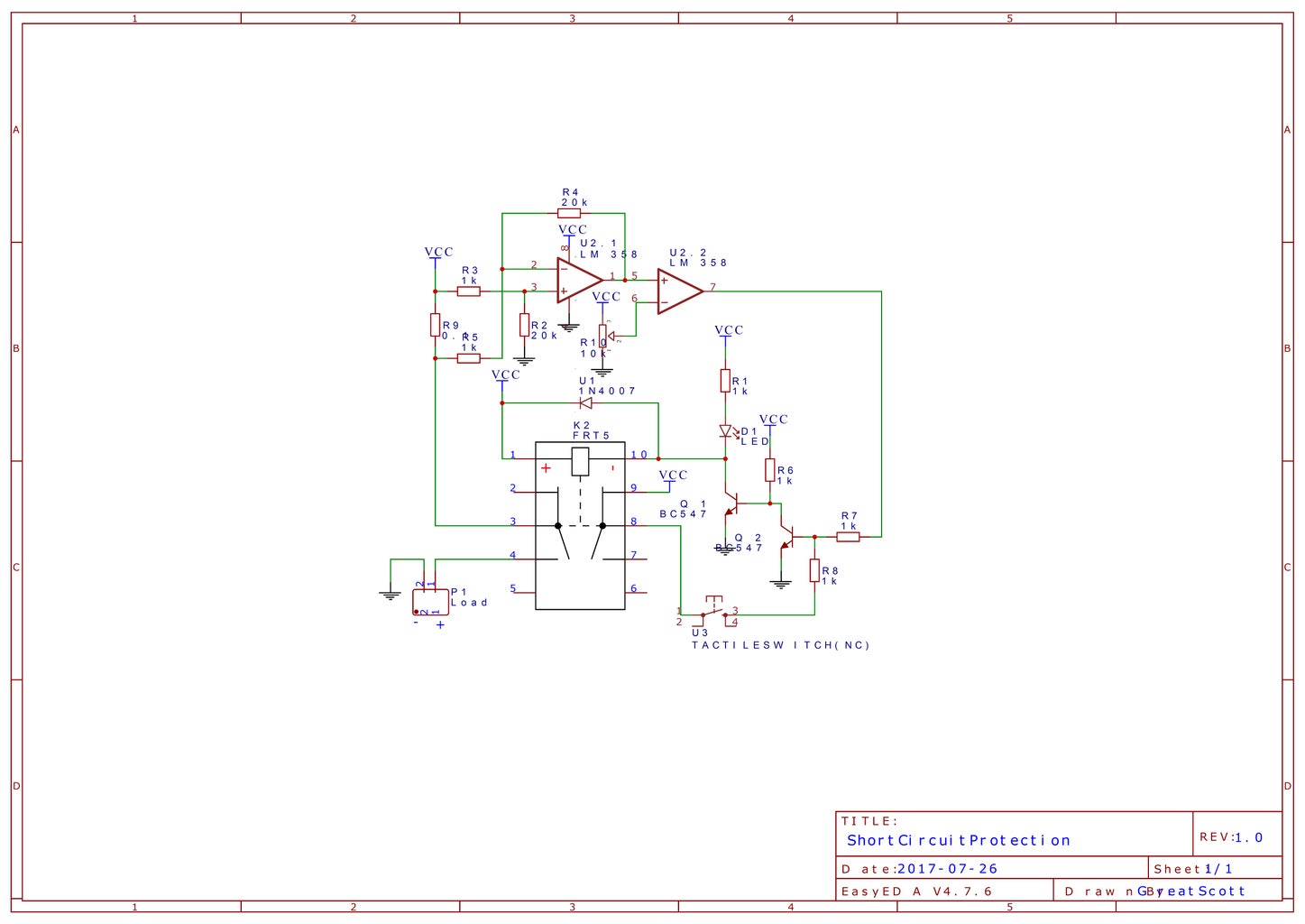 Diy Short Circuit Overcurrent Protection 4 Steps With Pictures Instructables