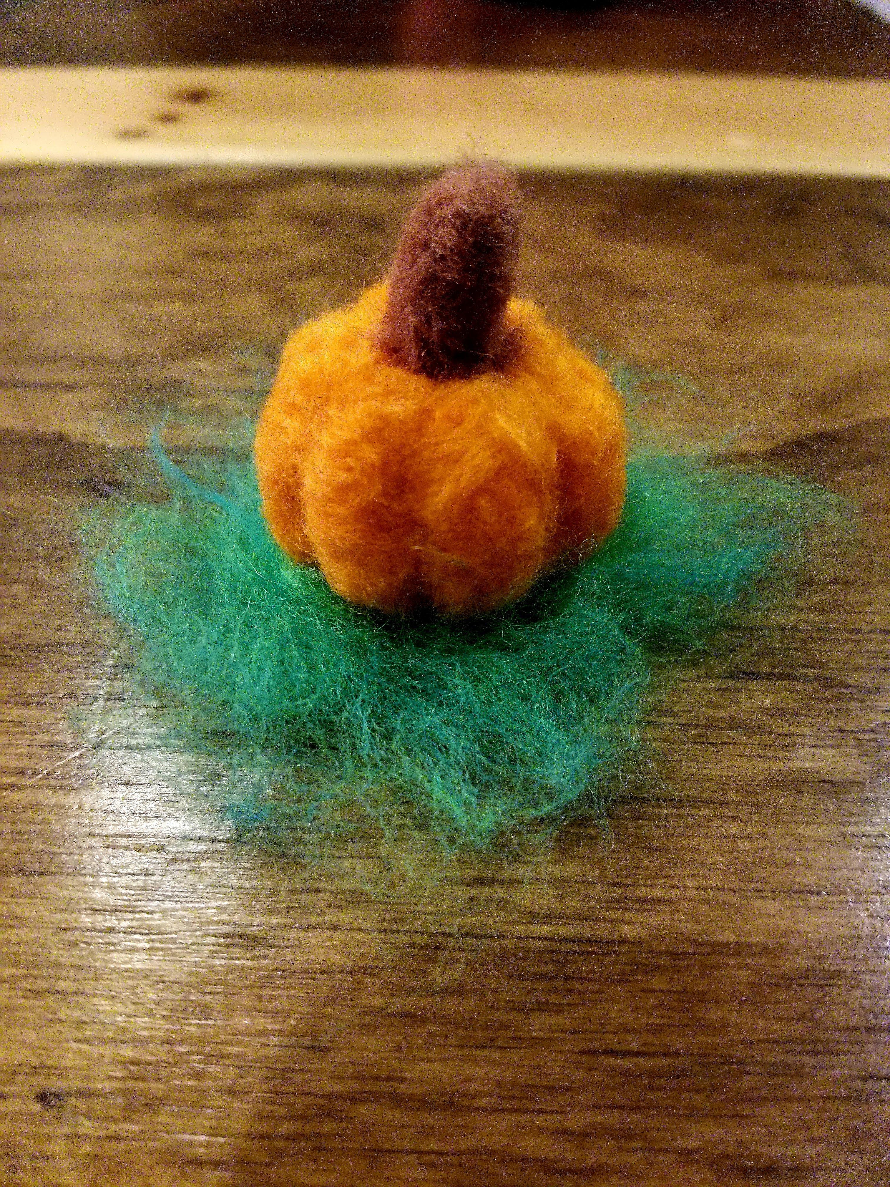 Needle Felted Pumpkin : 7 Steps - Instructables