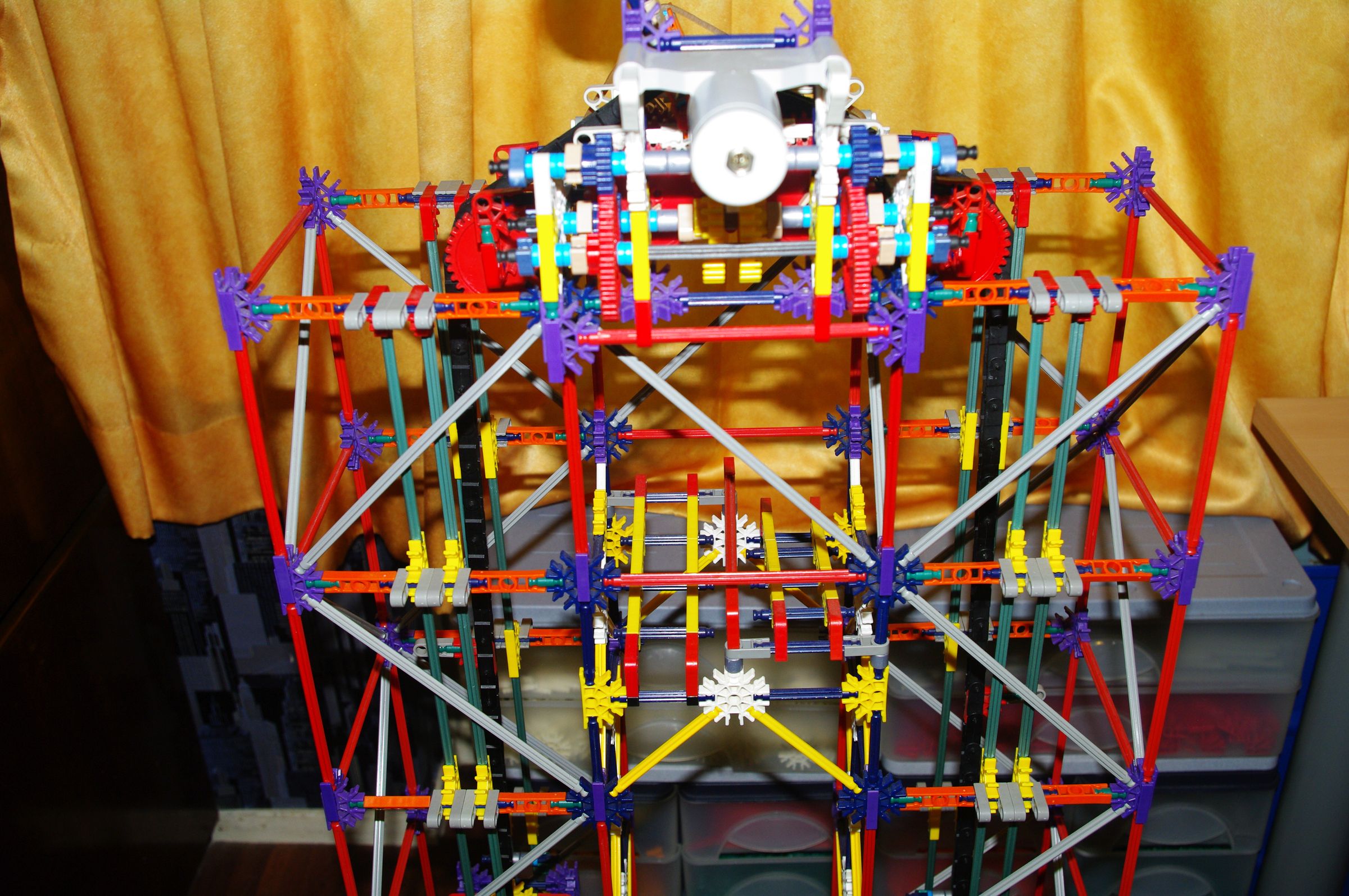 Double Chain Elevator Lift, a K'nex Ball Machine Lift : 6 Steps ...