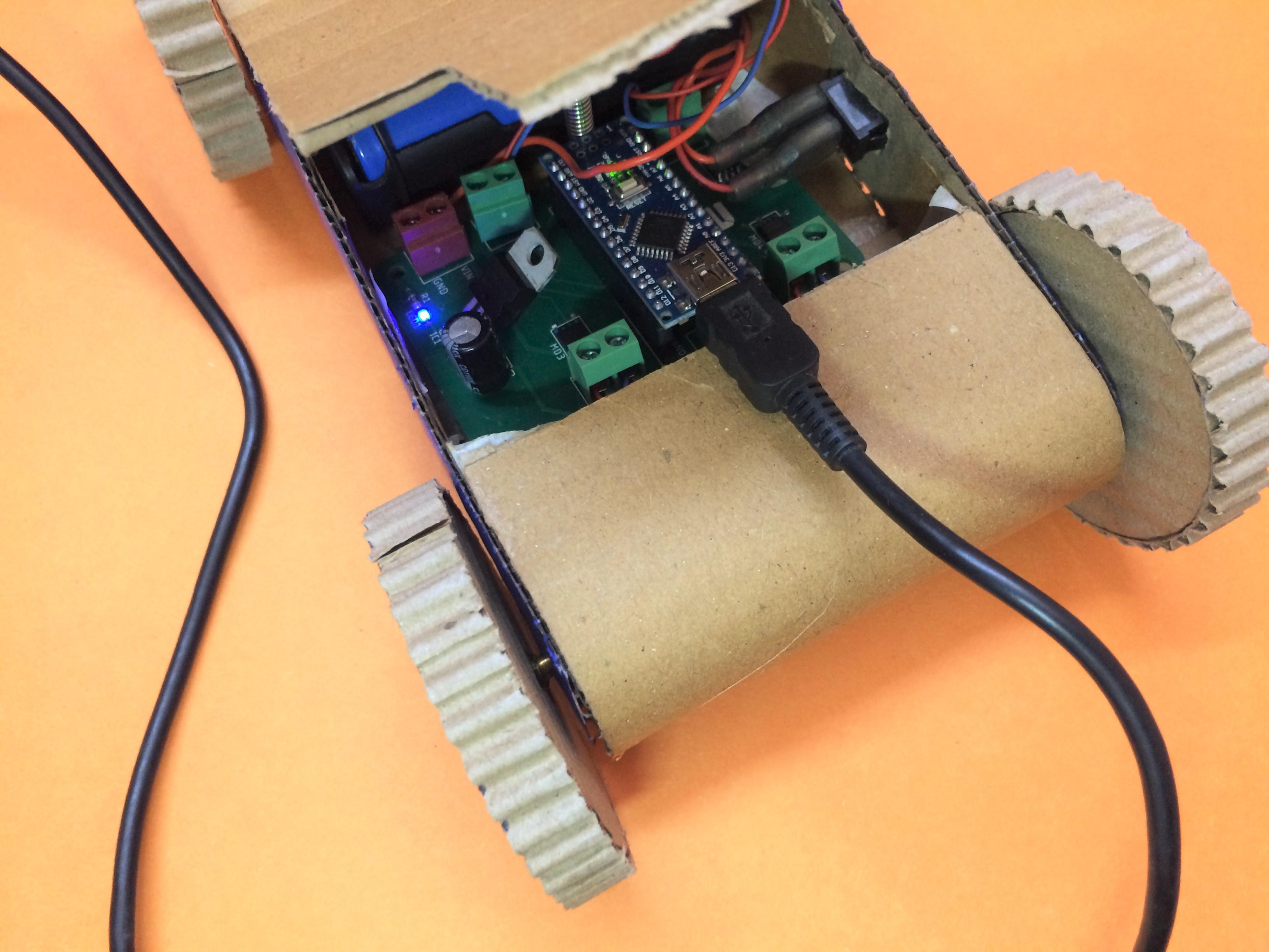 Remote Controlled Car Using Cardboard : 16 Steps (with Pictures ...