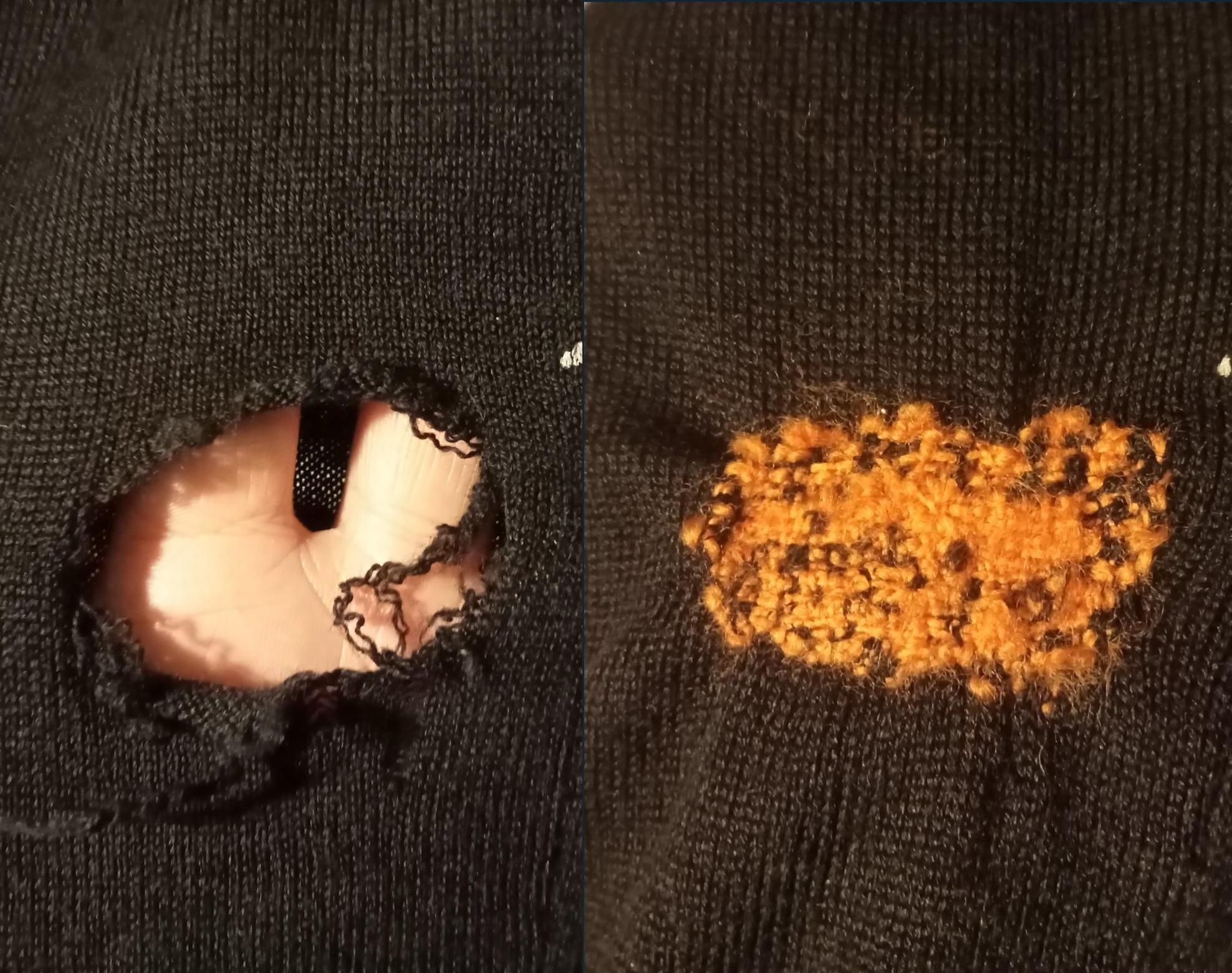 Darn Large Holes in Woolen Clothing : 8 Steps - Instructables