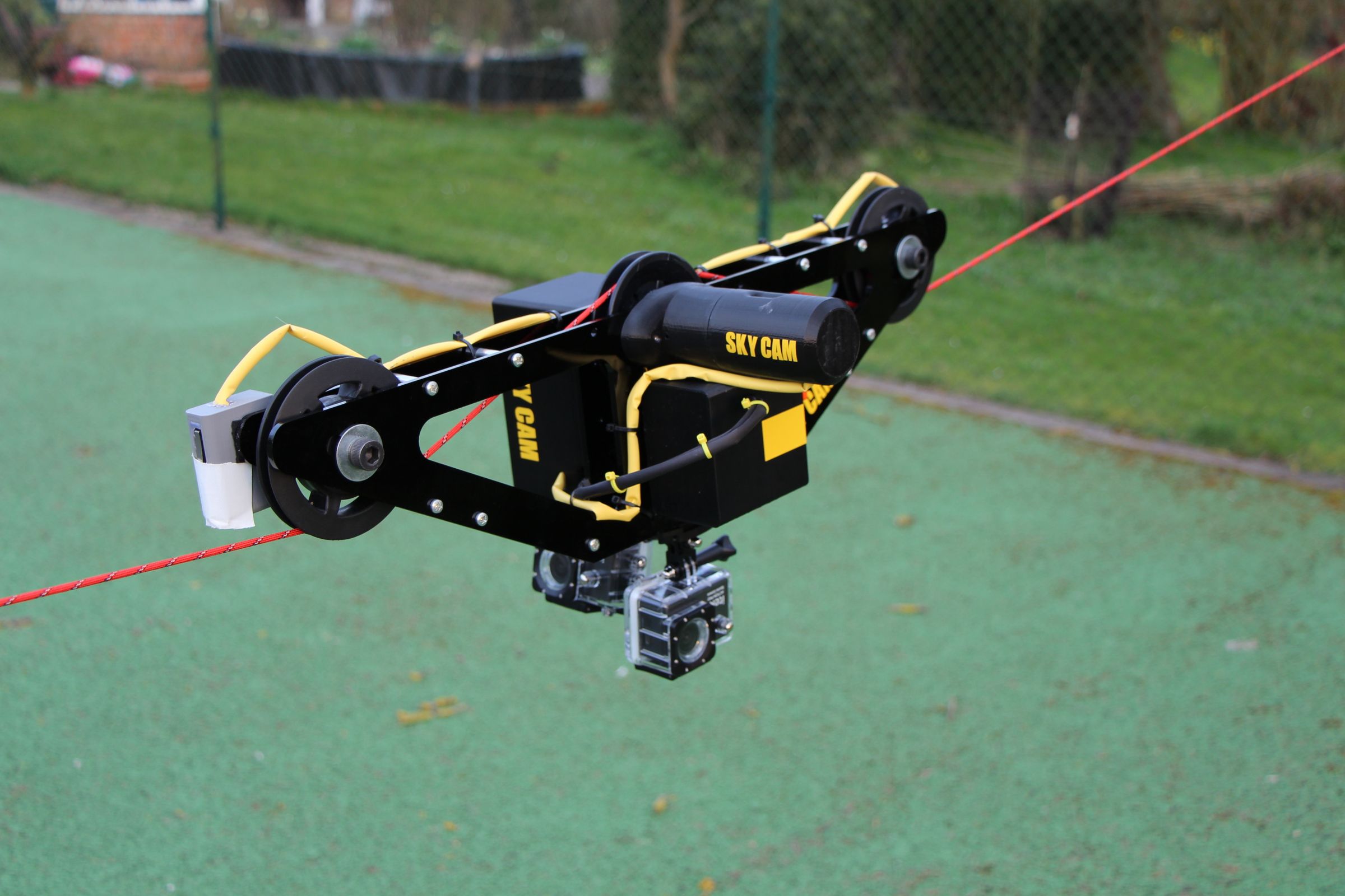 SKY CAM an Aerial Camera Solution : 10 Steps (with Pictures ...