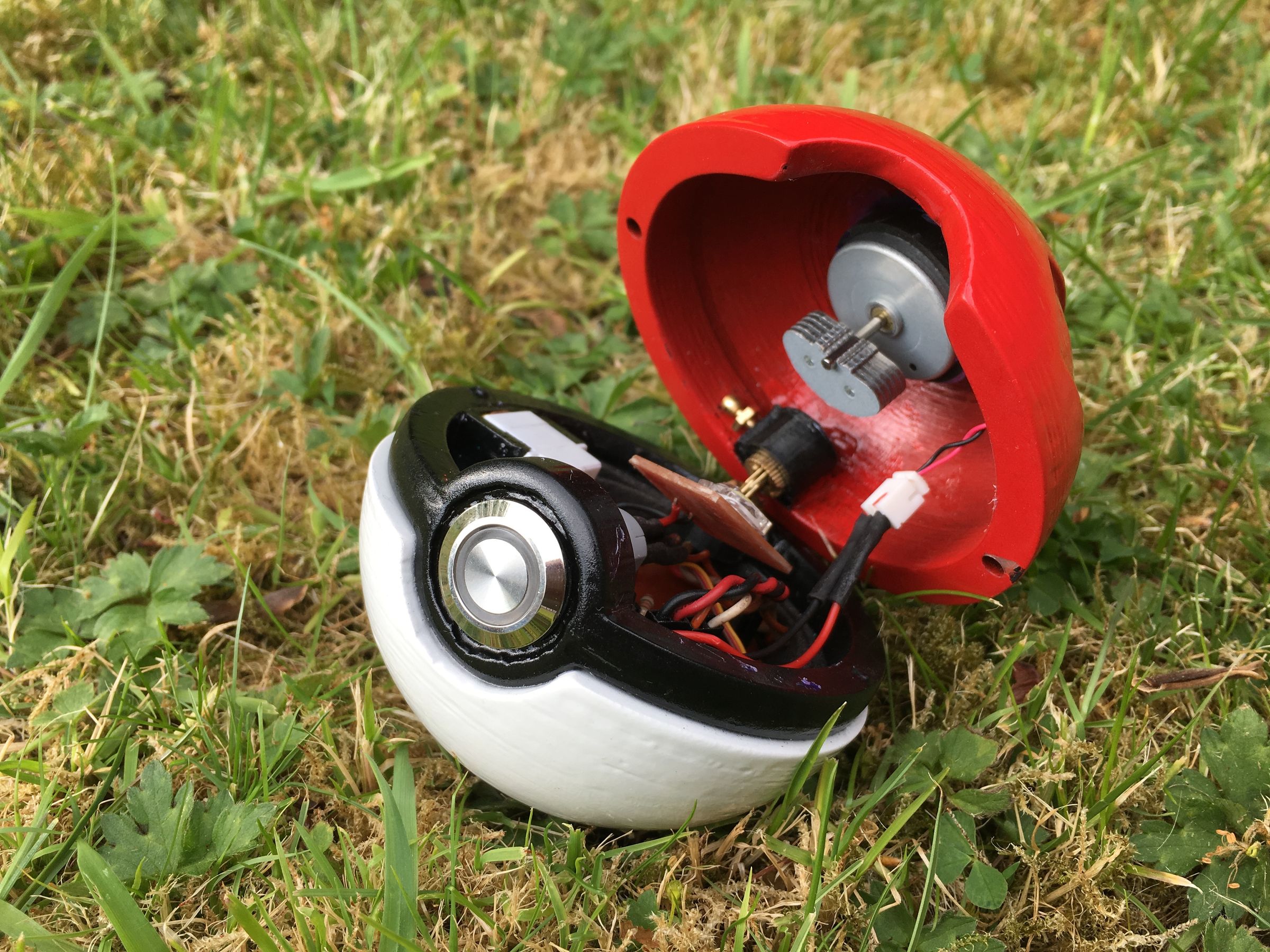 Working Pokémon Poké Ball 3d Printed : 9 Steps (with Pictures ...