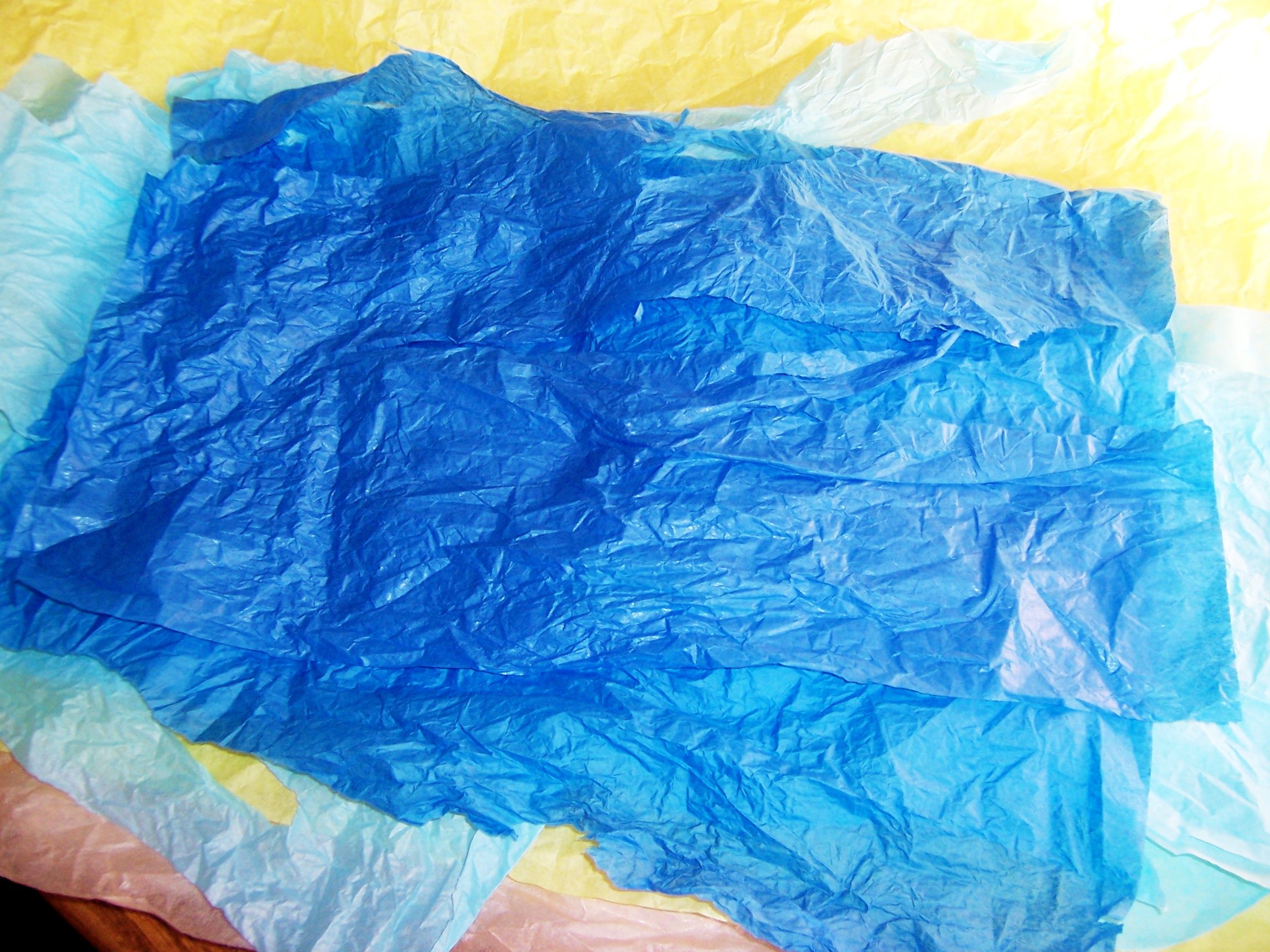 Blue Tissue Paper