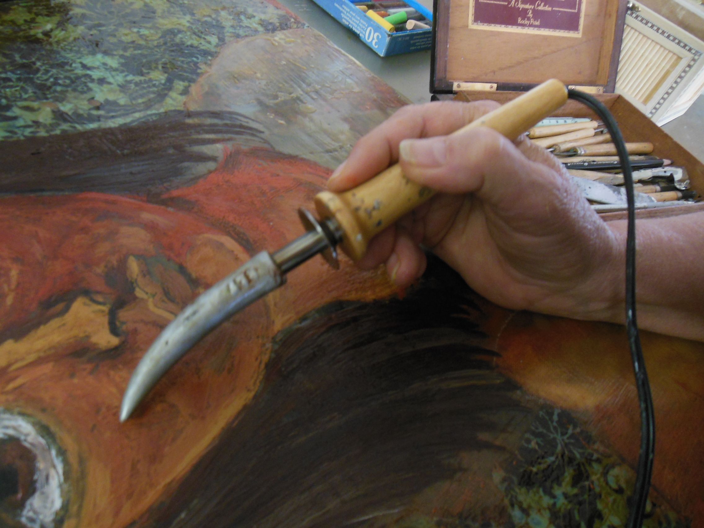 Beeswax Painting Aka Encaustic Painting : 46 Steps (with Pictures ...