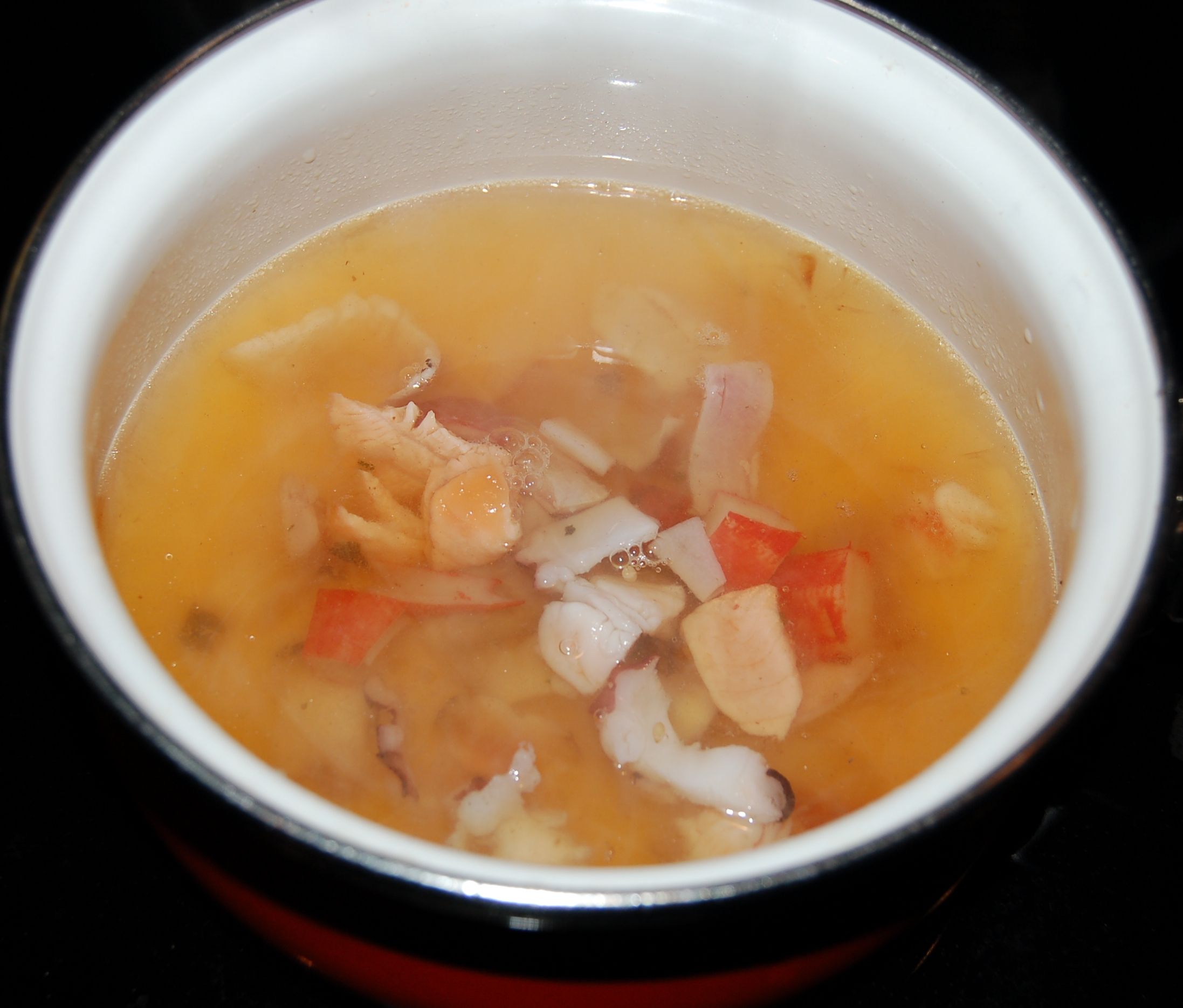 Sushi Chowder Soup With Wasabi Sour Cream : 7 Steps - Instructables
