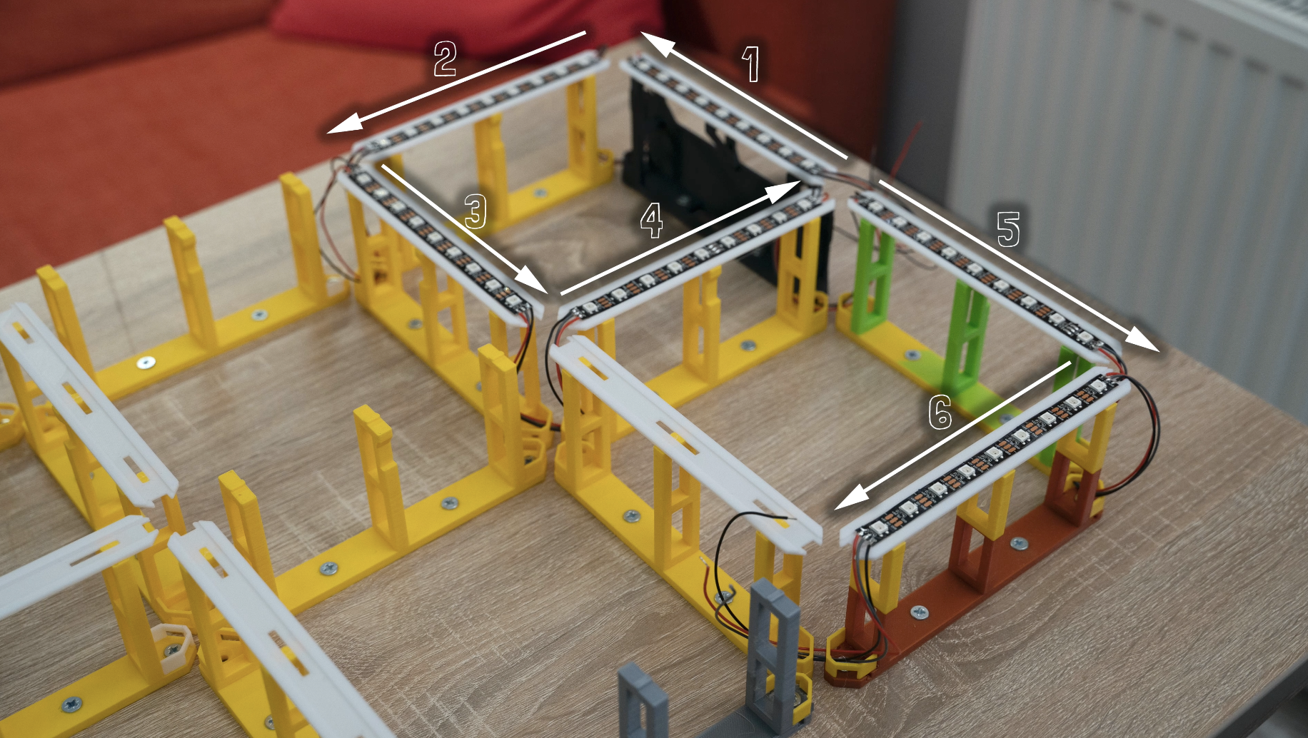 How to Build a Giant Hidden Shelf Edge Clock : 27 Steps (with Pictures ...