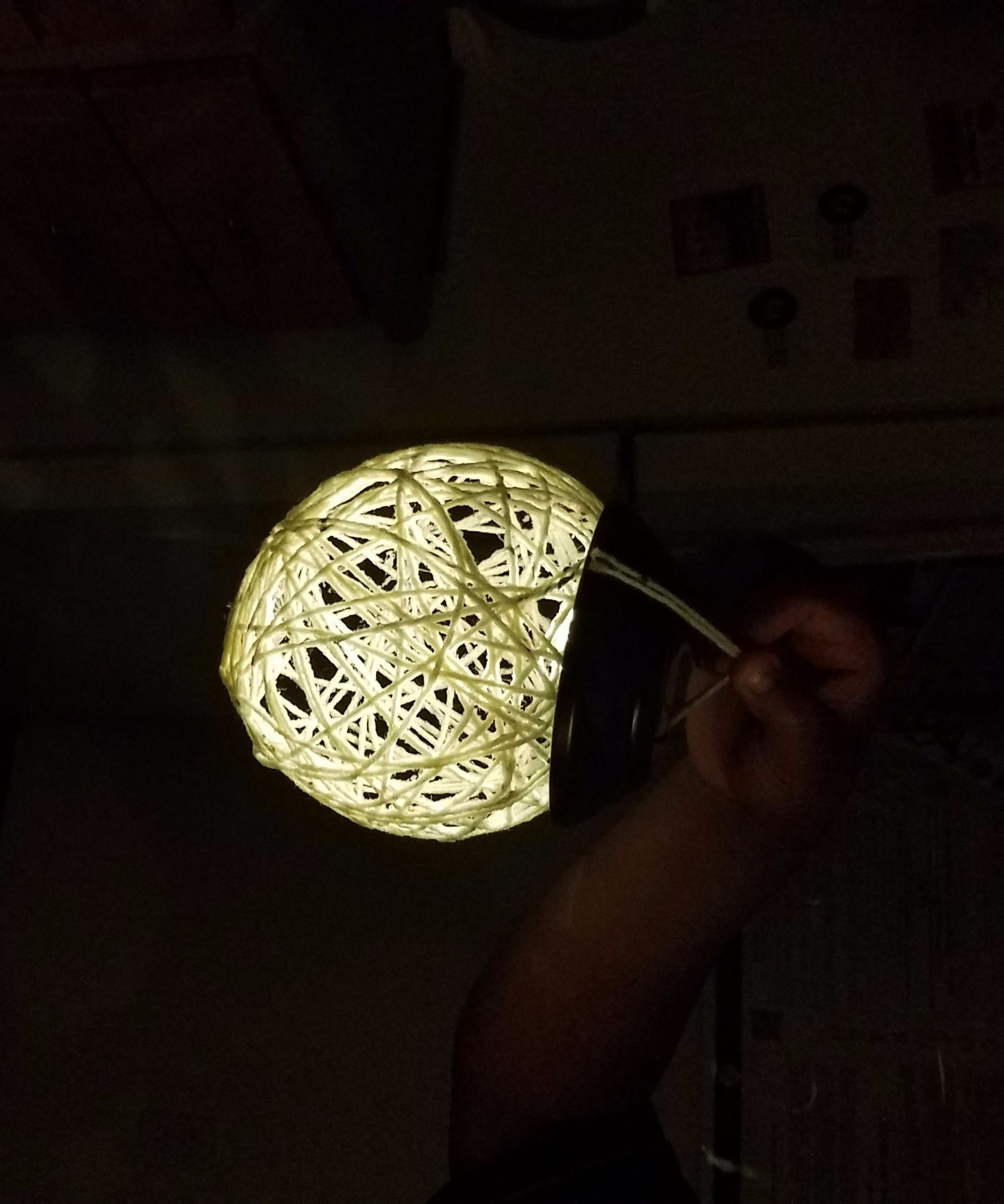 Solar Powered Yarn Lantern : 7 Steps - Instructables