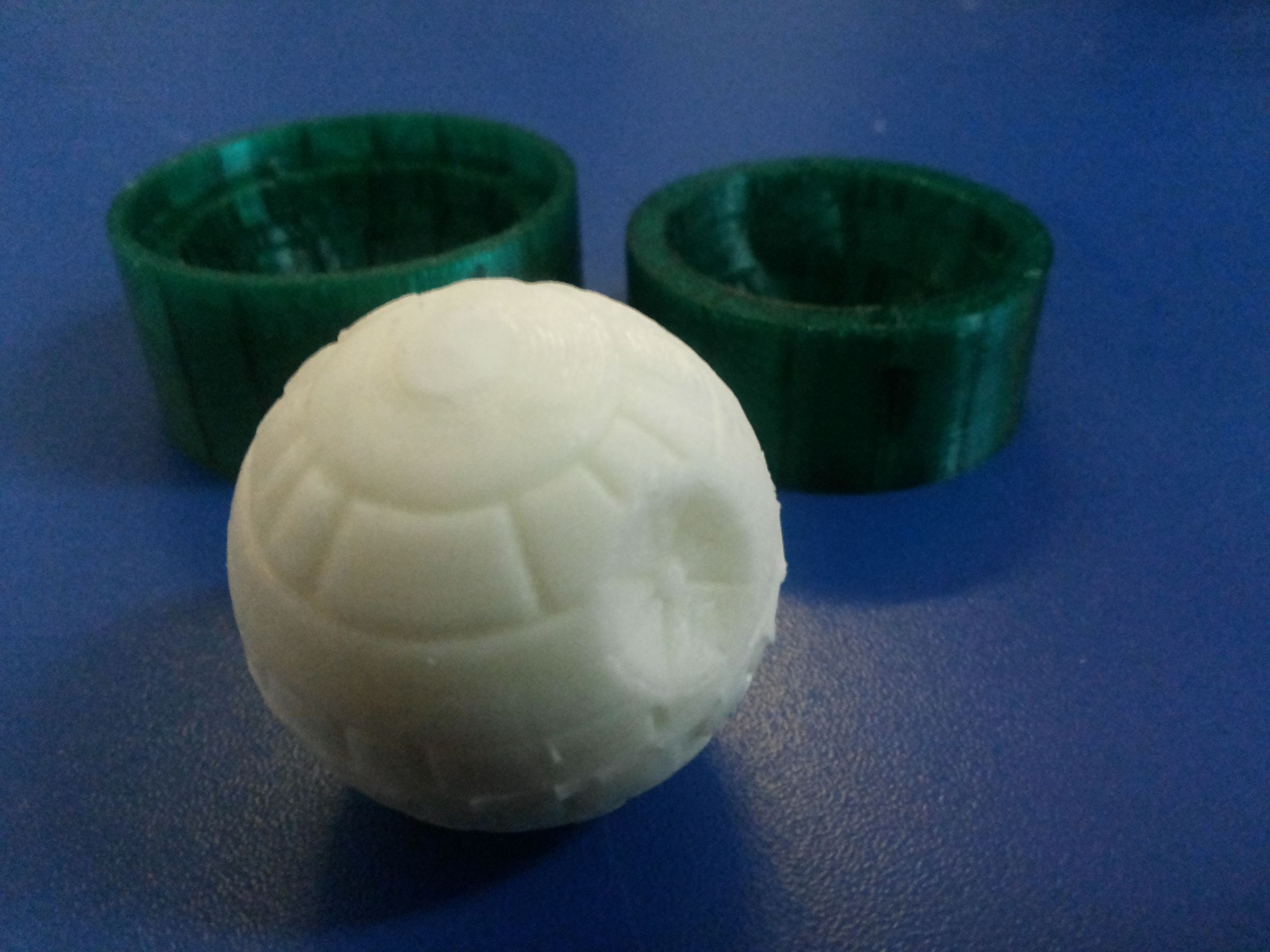 Make Bouncing Deathstars With 3D Printing and Homemade Sugru! : 3 Steps ...