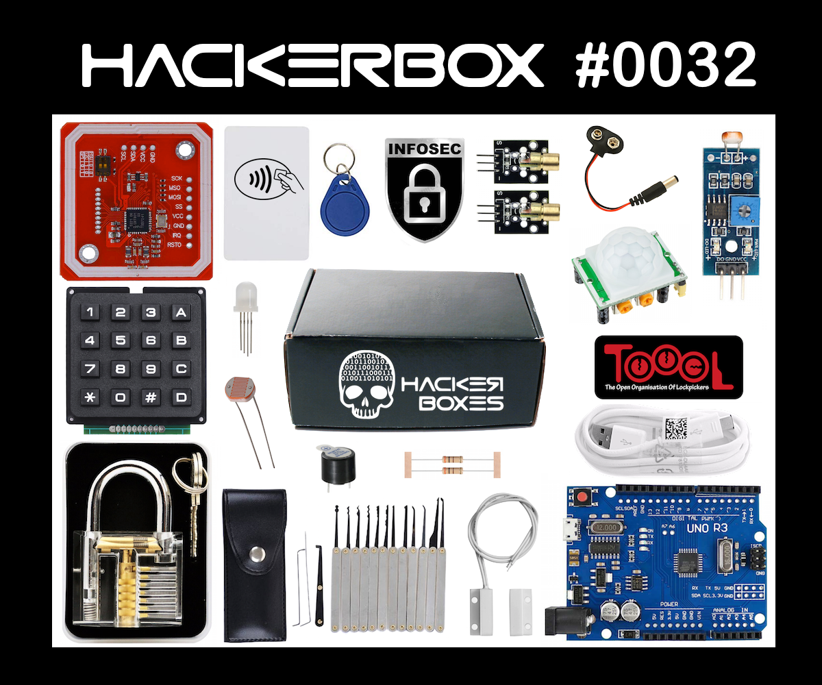 HackerBox 0032: Locksport : 16 Steps - Instructables