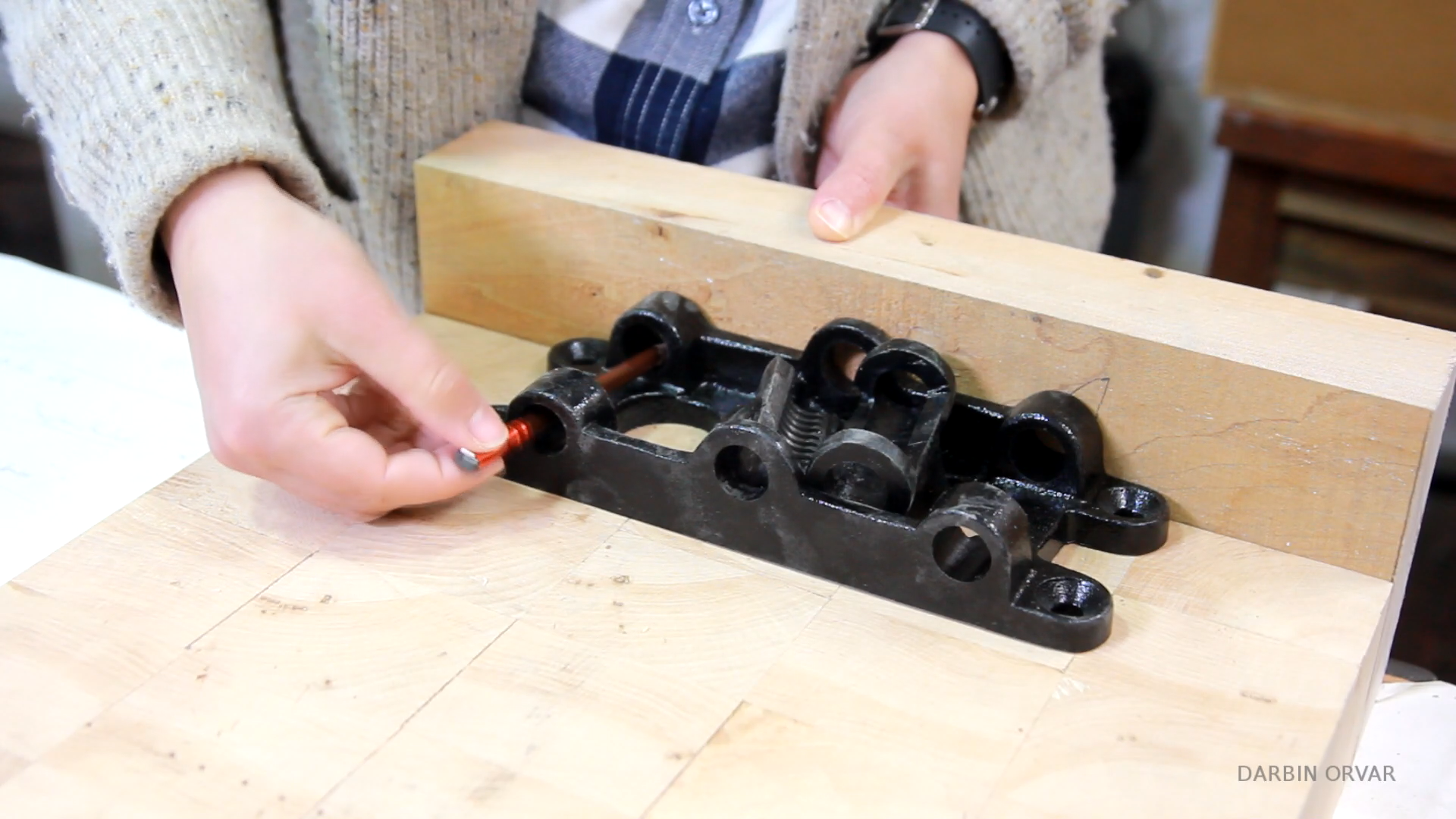 Mini Workbench W/ Woodworking Vise & Clamps : 12 Steps (with Pictures ...