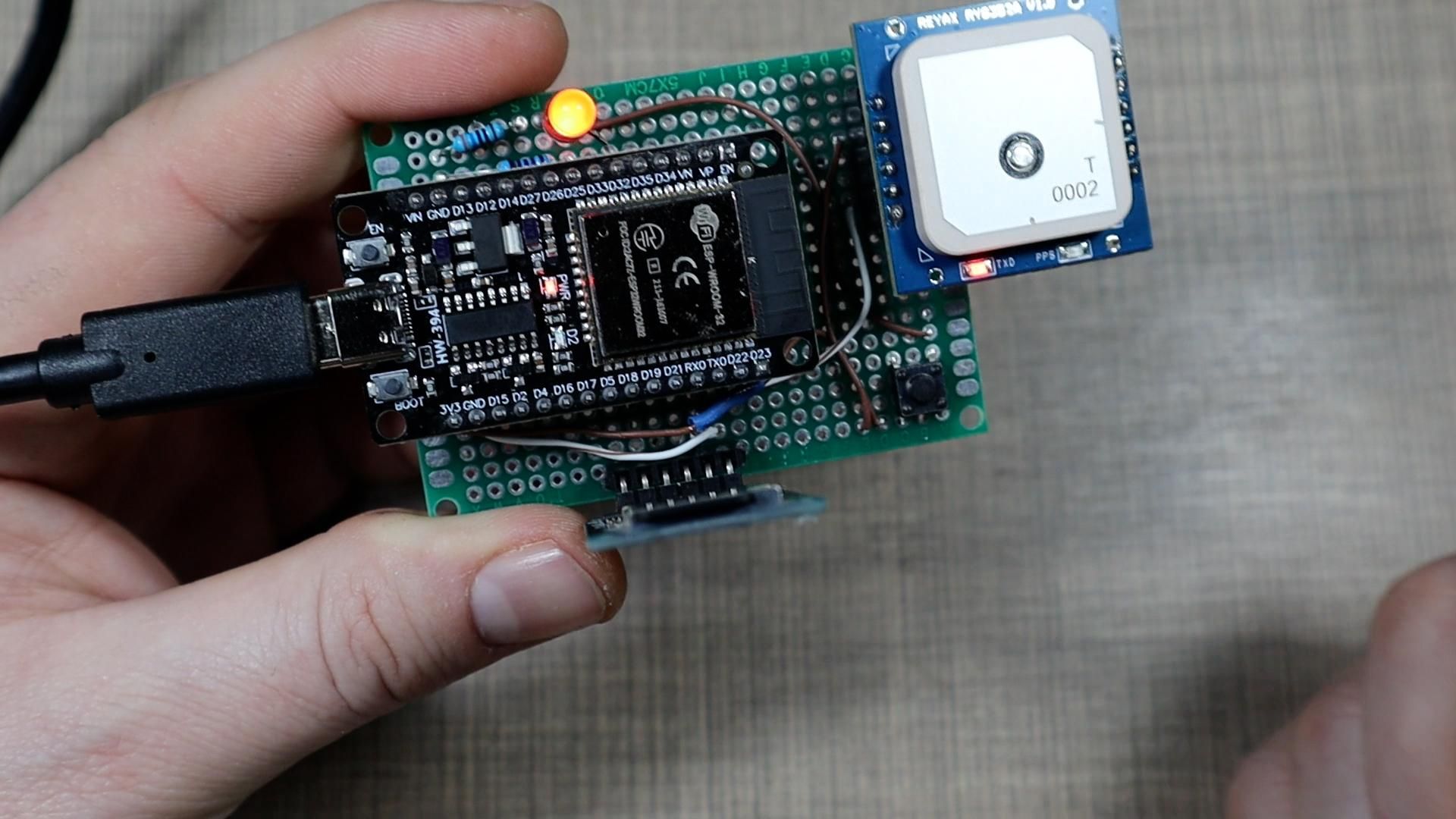 Nature Trail Mapper With ESP32 and RYS352A GPS Module : 7 Steps (with ...