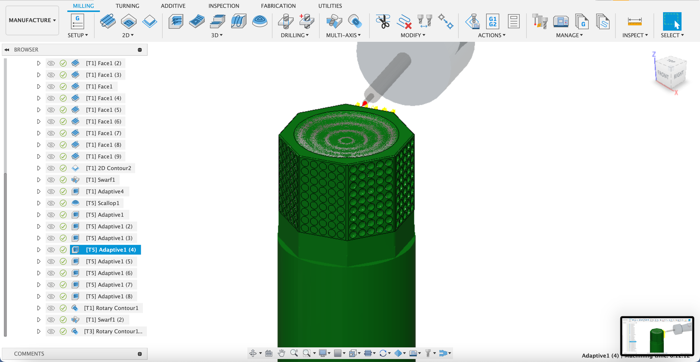 5-Axis CNC Milled Knob Using Fusion 360 Manufacturing : 22 Steps (with Pictures) - Instructables