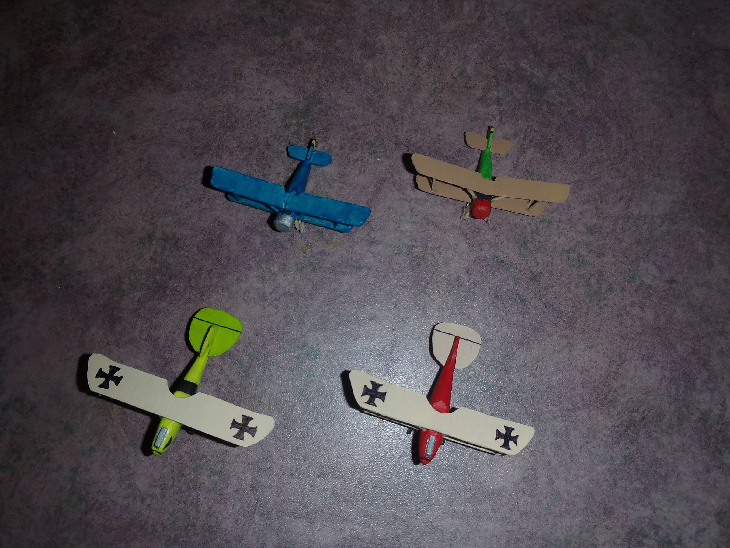 Scratch-built Model Airplanes (for Miniature Gaming) : 4 Steps ...