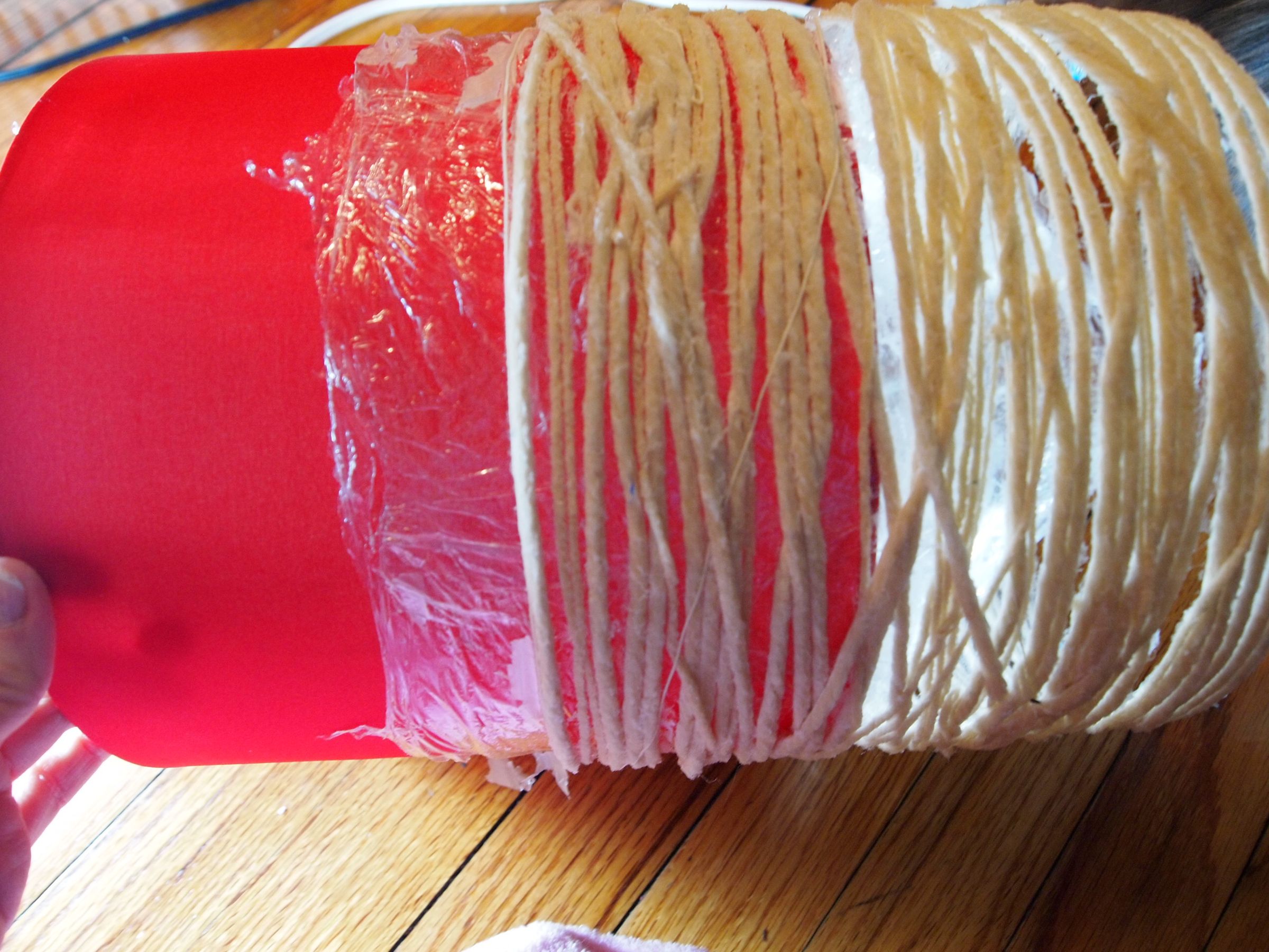 DIY Rustic Lampshade Made of Yarn (with Pictures) - Instructables