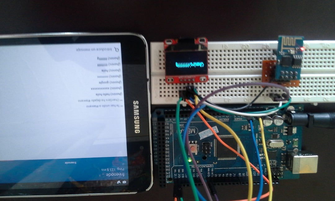 Esp8266 Arduino Oled Client Irc Chat Control Part 1 Instructables