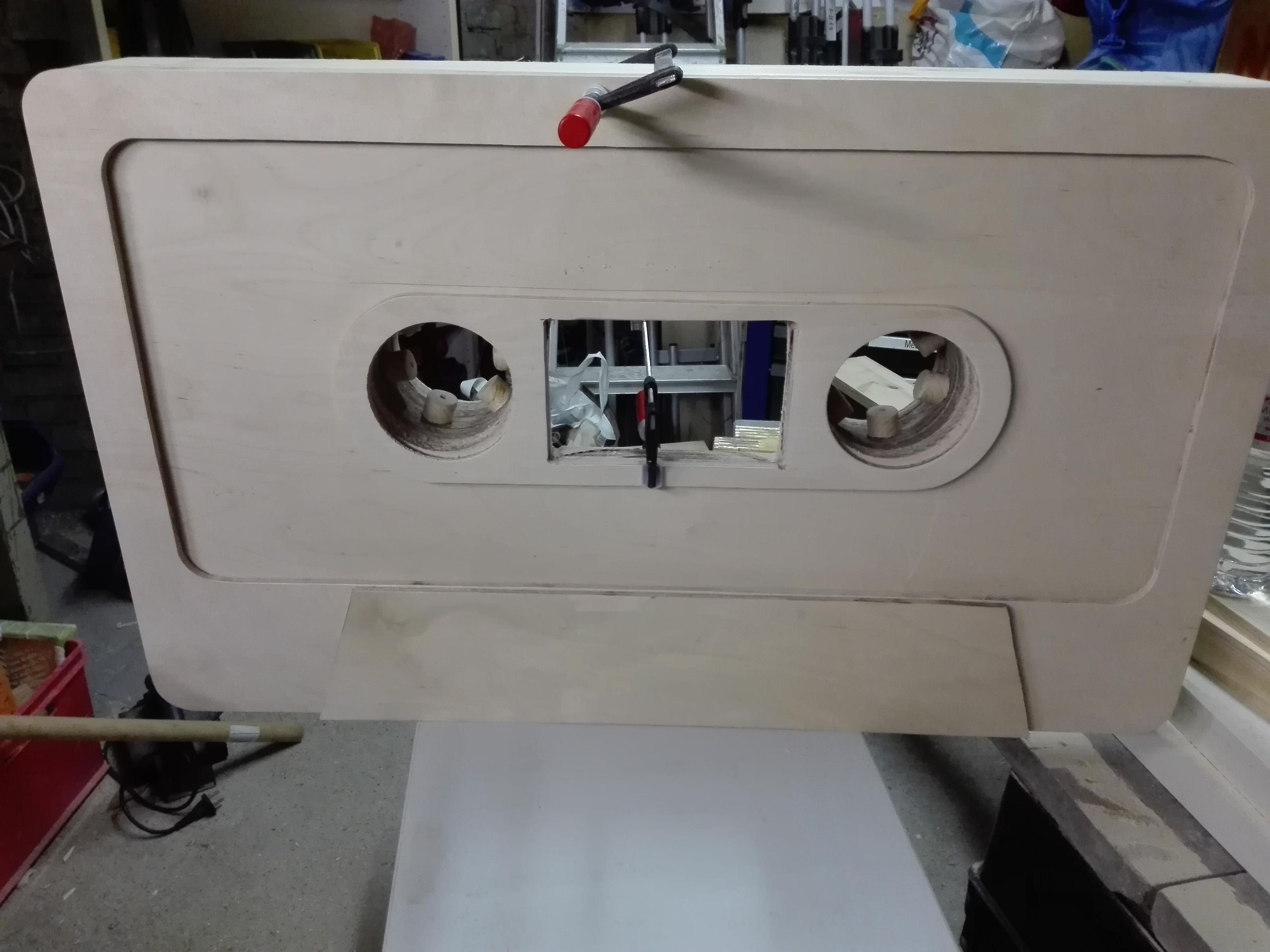 Wooden Cassette Table for the Living Room : 5 Steps (with Pictures ...