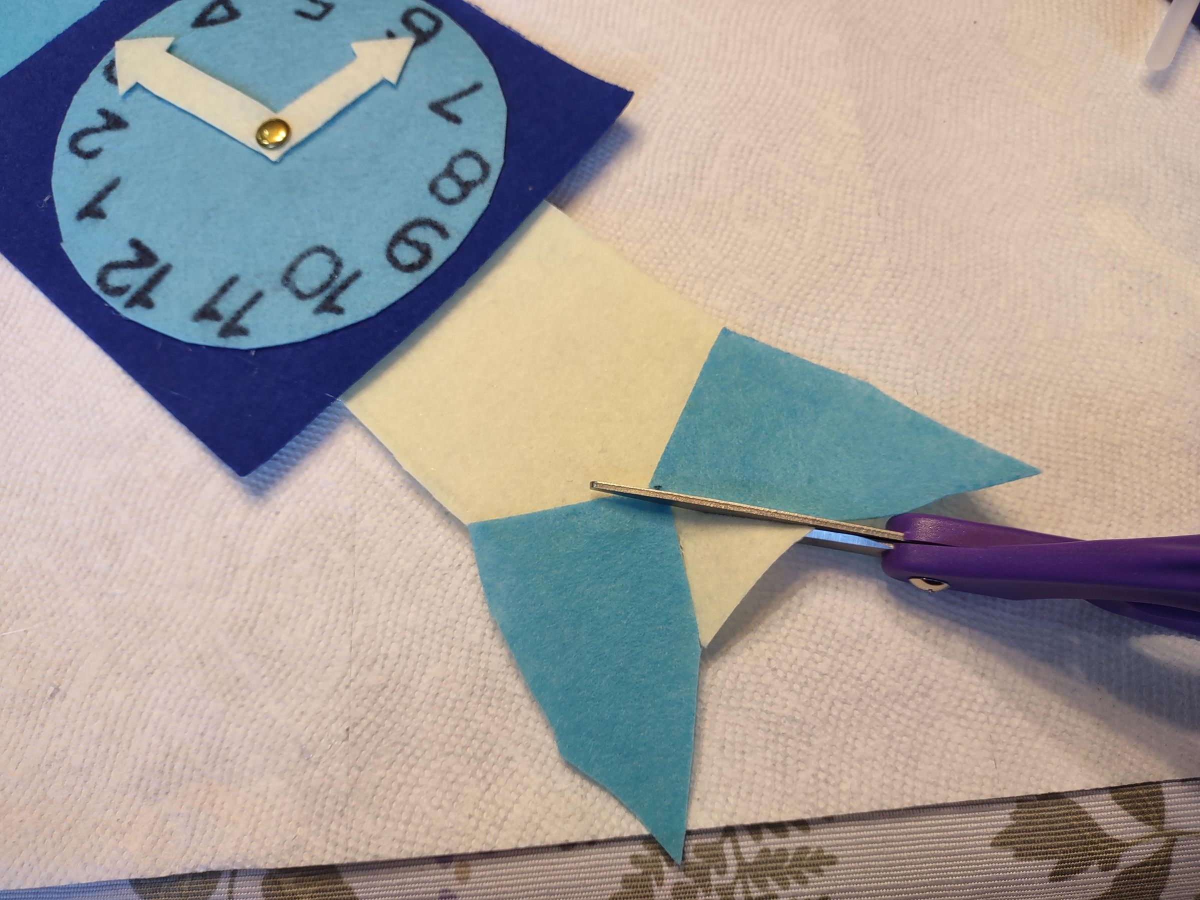 Fun Felt Fish! Practice Clock for Kids : 7 Steps (with Pictures ...