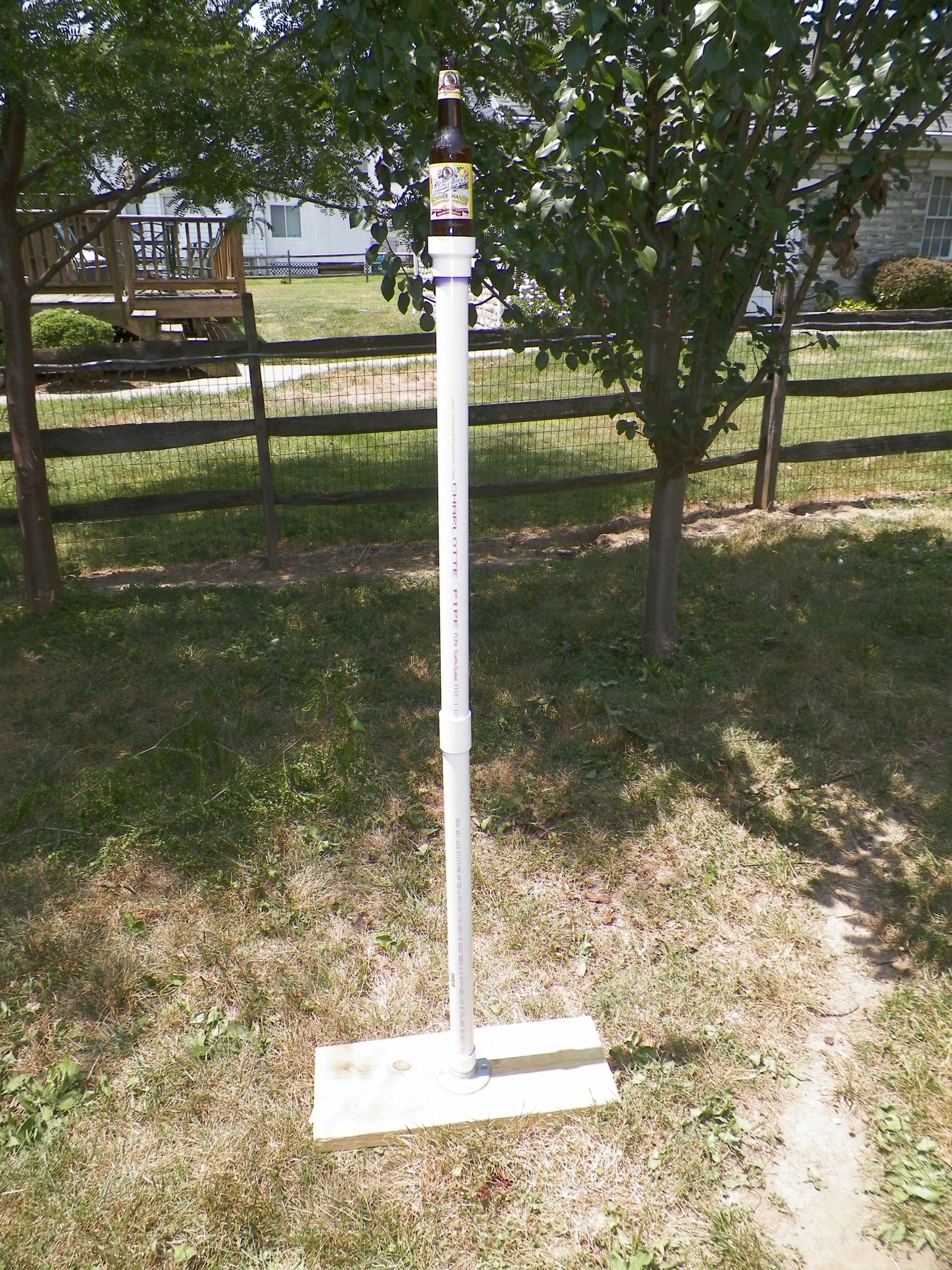 Portable Beer Frisbee Poles : 5 Steps (with Pictures) - Instructables