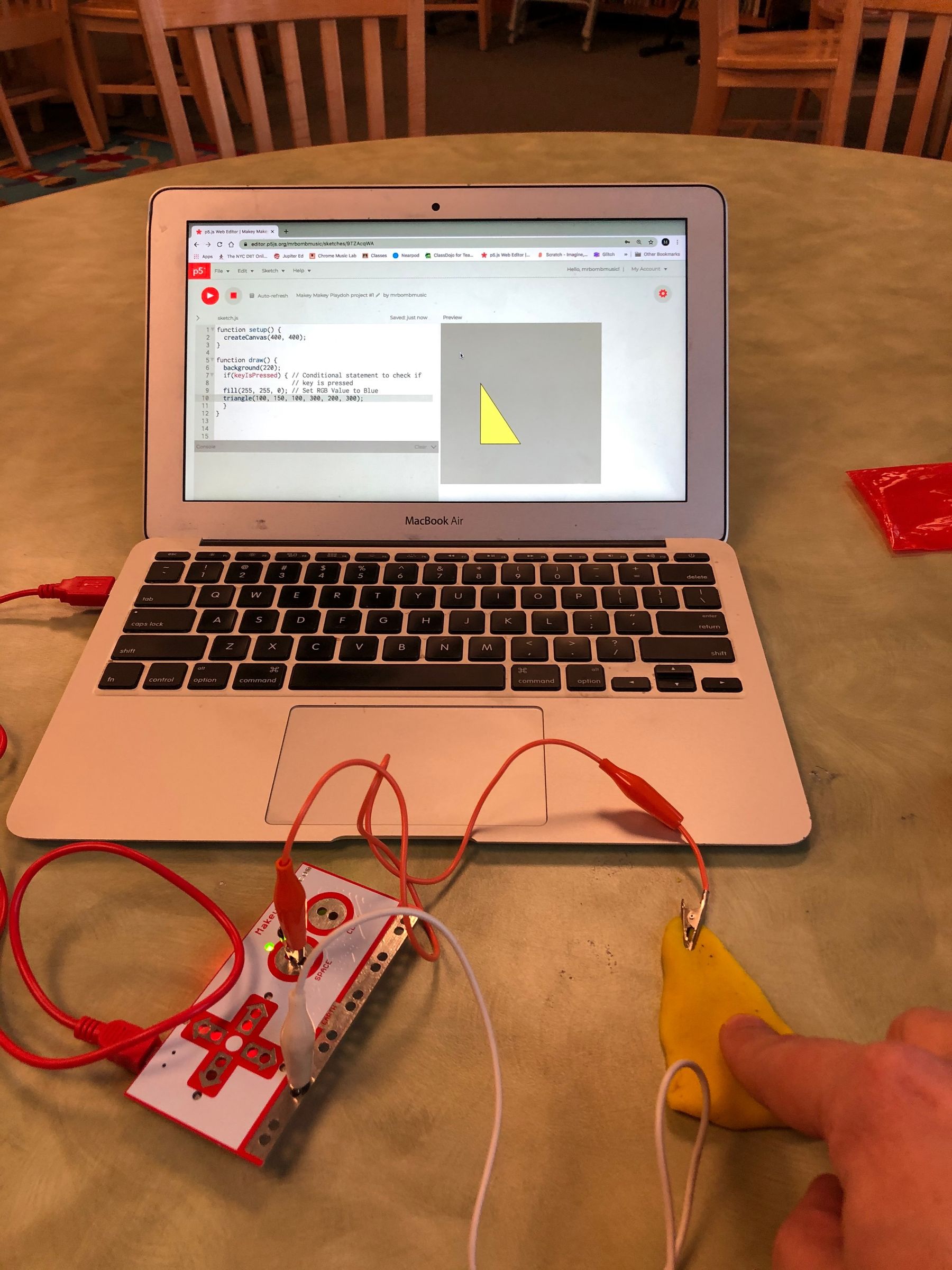 Coding Simple Playdoh Shapes W/ P5.js & Makey Makey : 7 Steps ...
