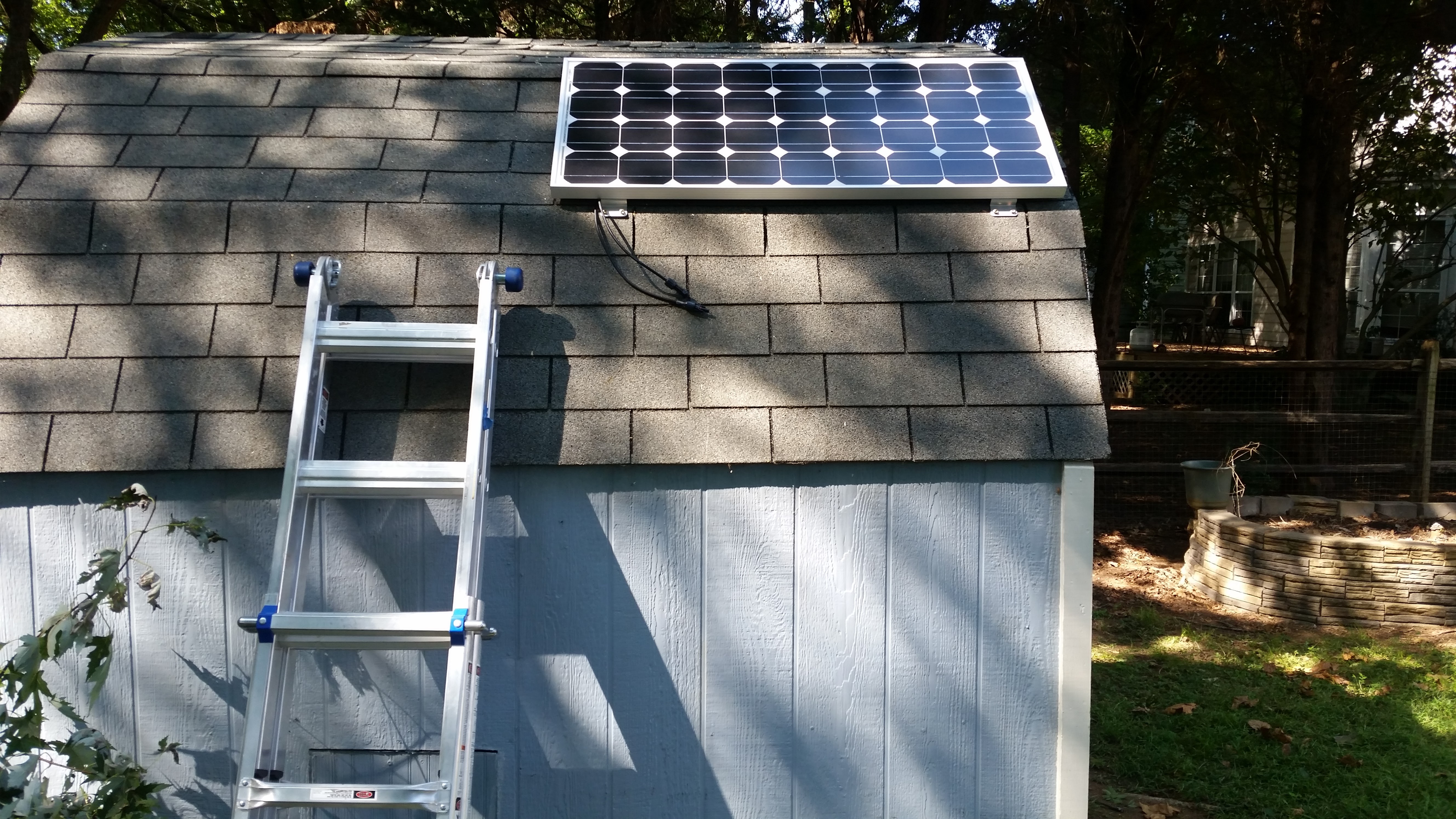 Backyard Solar Project + IoT Monitoring : 7 Steps (with Pictures ...