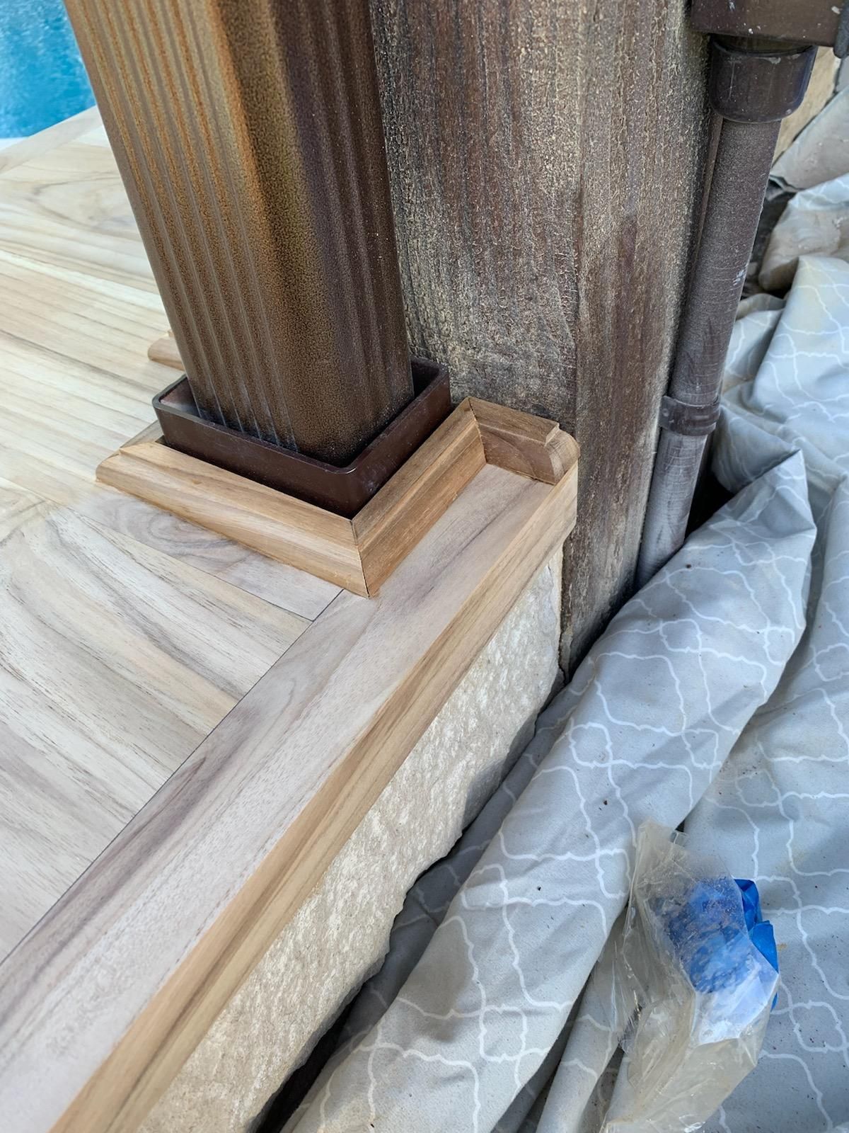 Backyard Teak Bar Top : 7 Steps (with Pictures) - Instructables