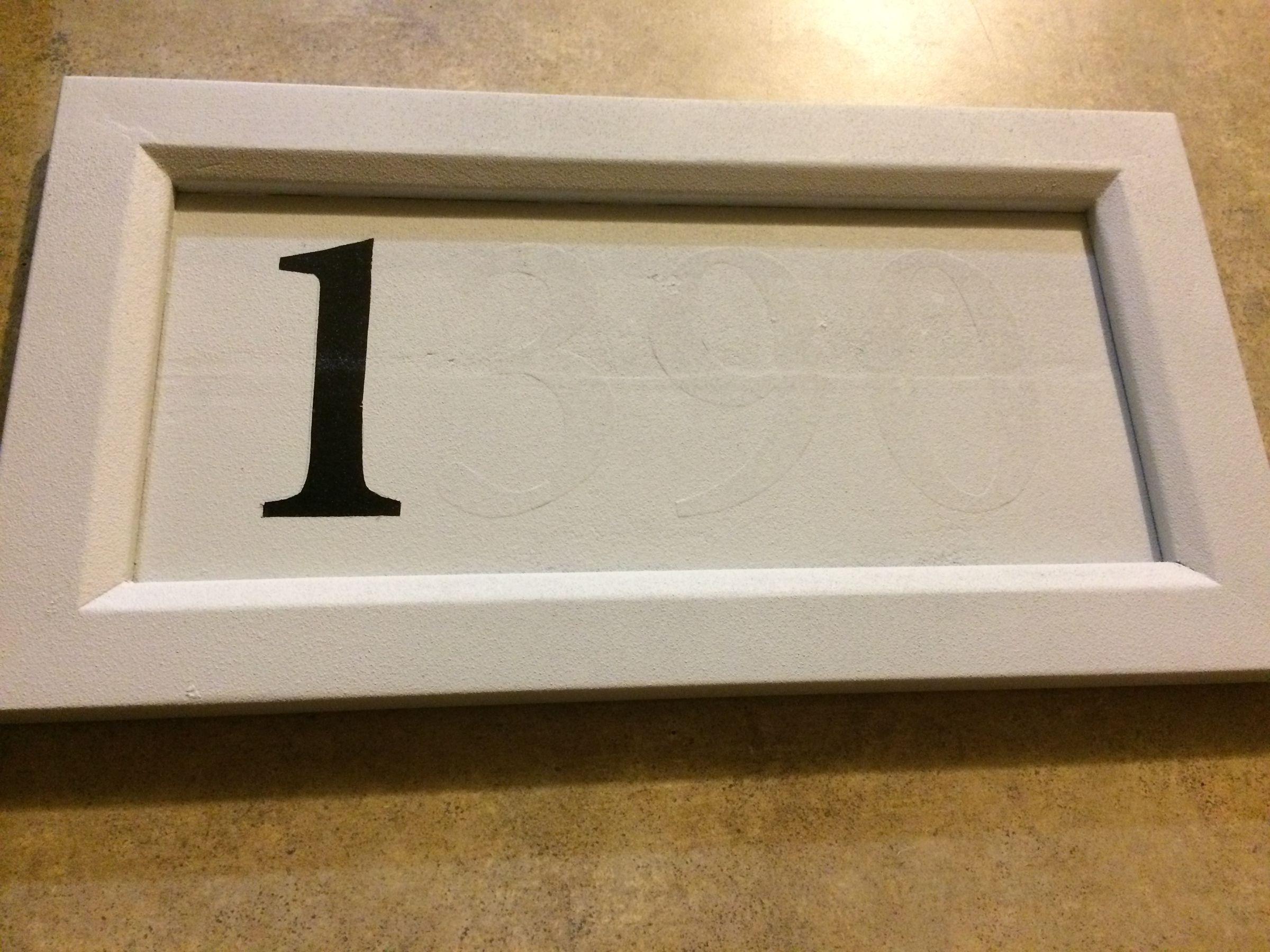 Faux Stone Address Block : 3 Steps (with Pictures) - Instructables