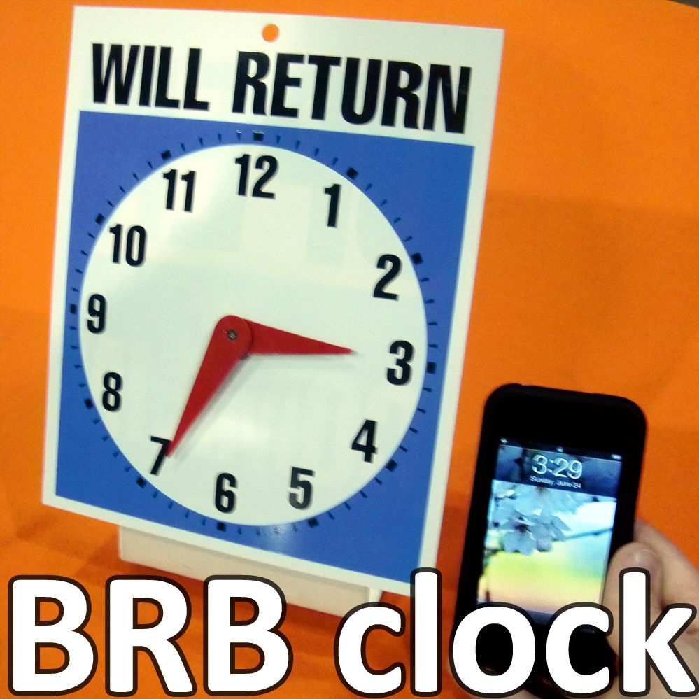 BRB Clock (with Pictures) - Instructables