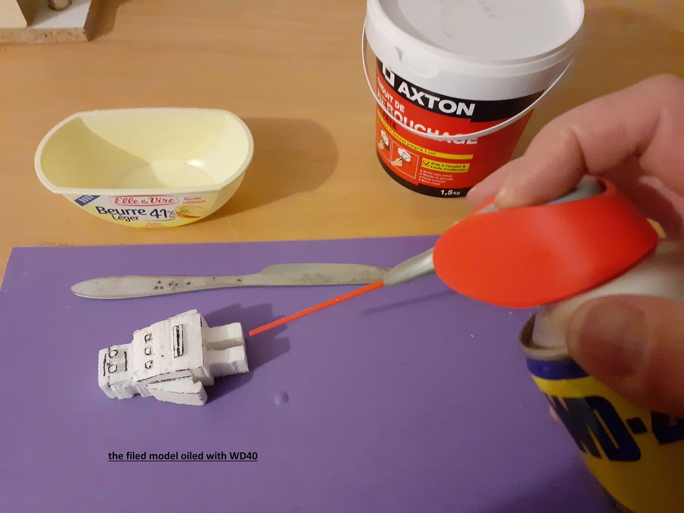 Molding Plastic With Polystyrene Paste. Cold Molding Process : 7 Steps ...