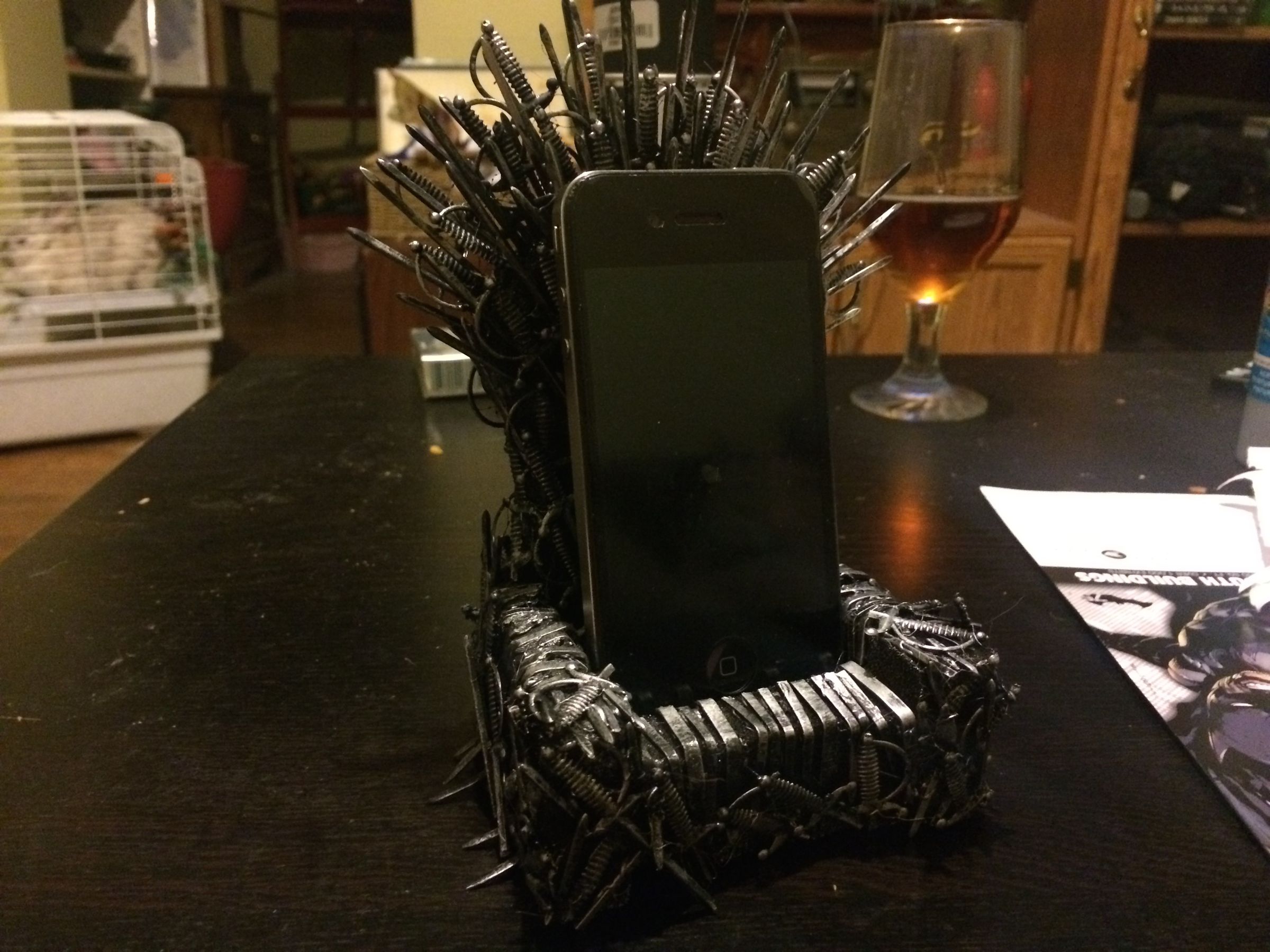 IThrone: Build an Iron Throne for Your Phone for Less Than $25 : 11 ...