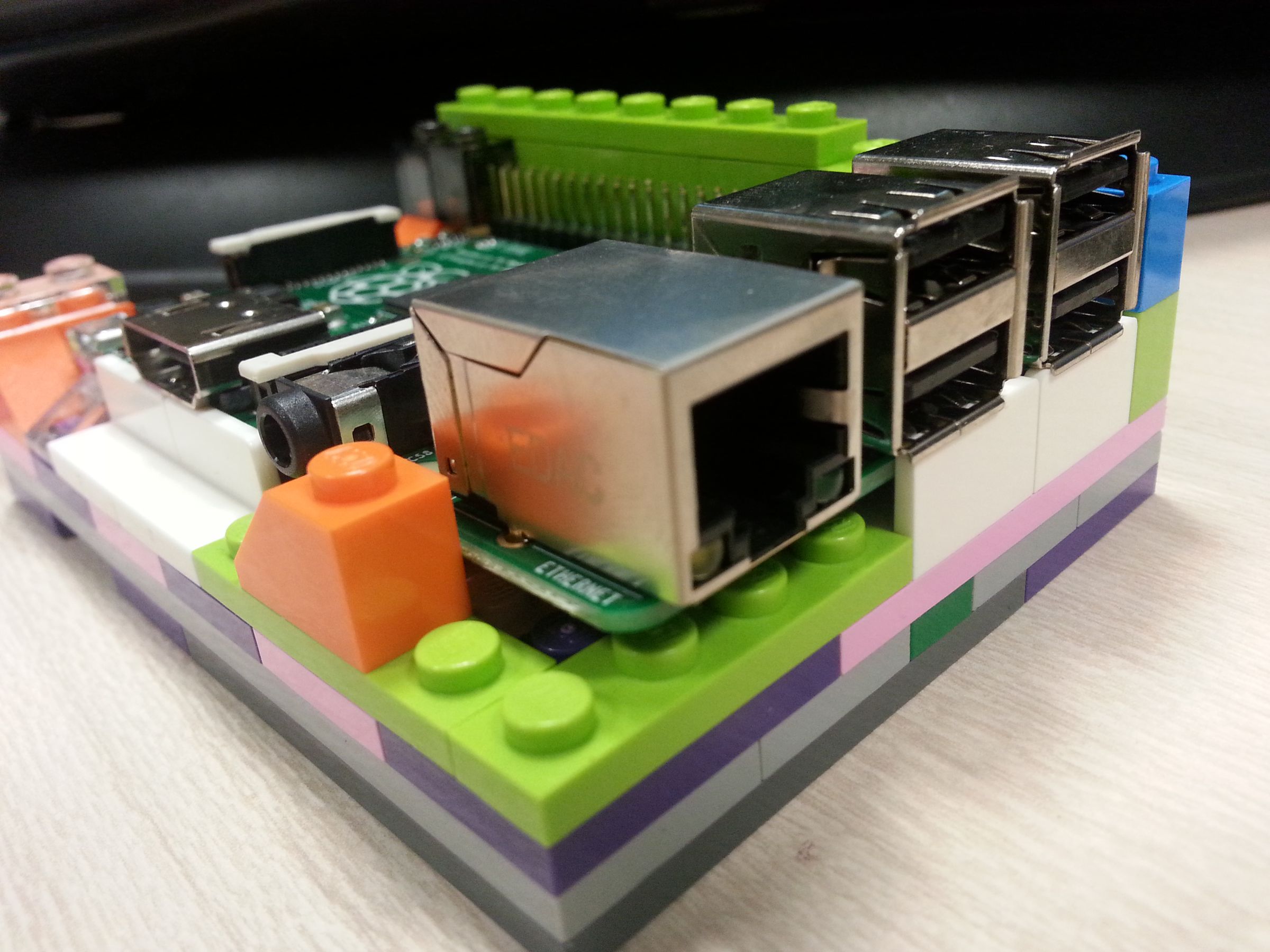 Raspberry Pi B+ LEGO Case (Smaller Footprint) - Instructables