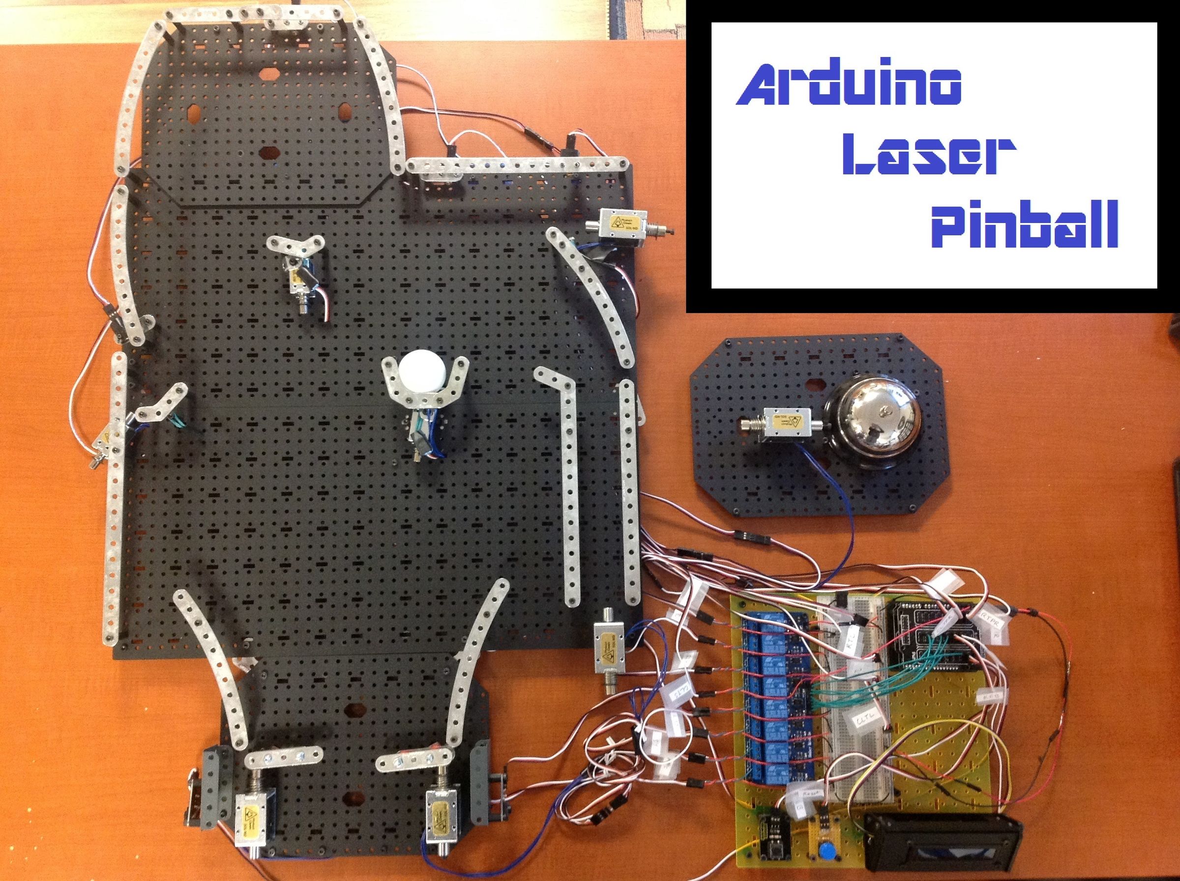 Arduino Laser Pinball : 7 Steps (with Pictures) - Instructables