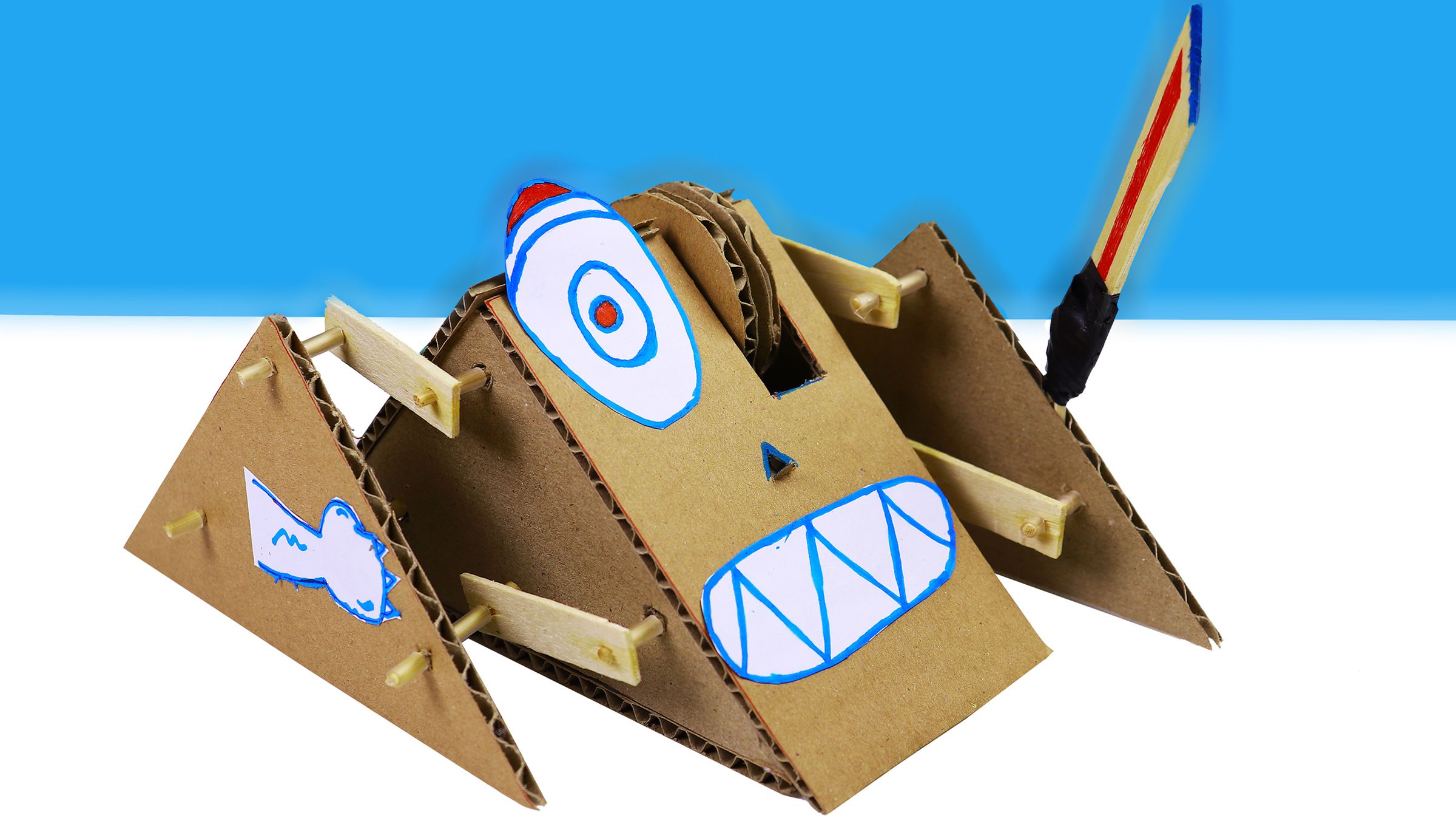 ⚔ Robot (Monster) Fight With Cadboard : 17 Steps (with Pictures ...