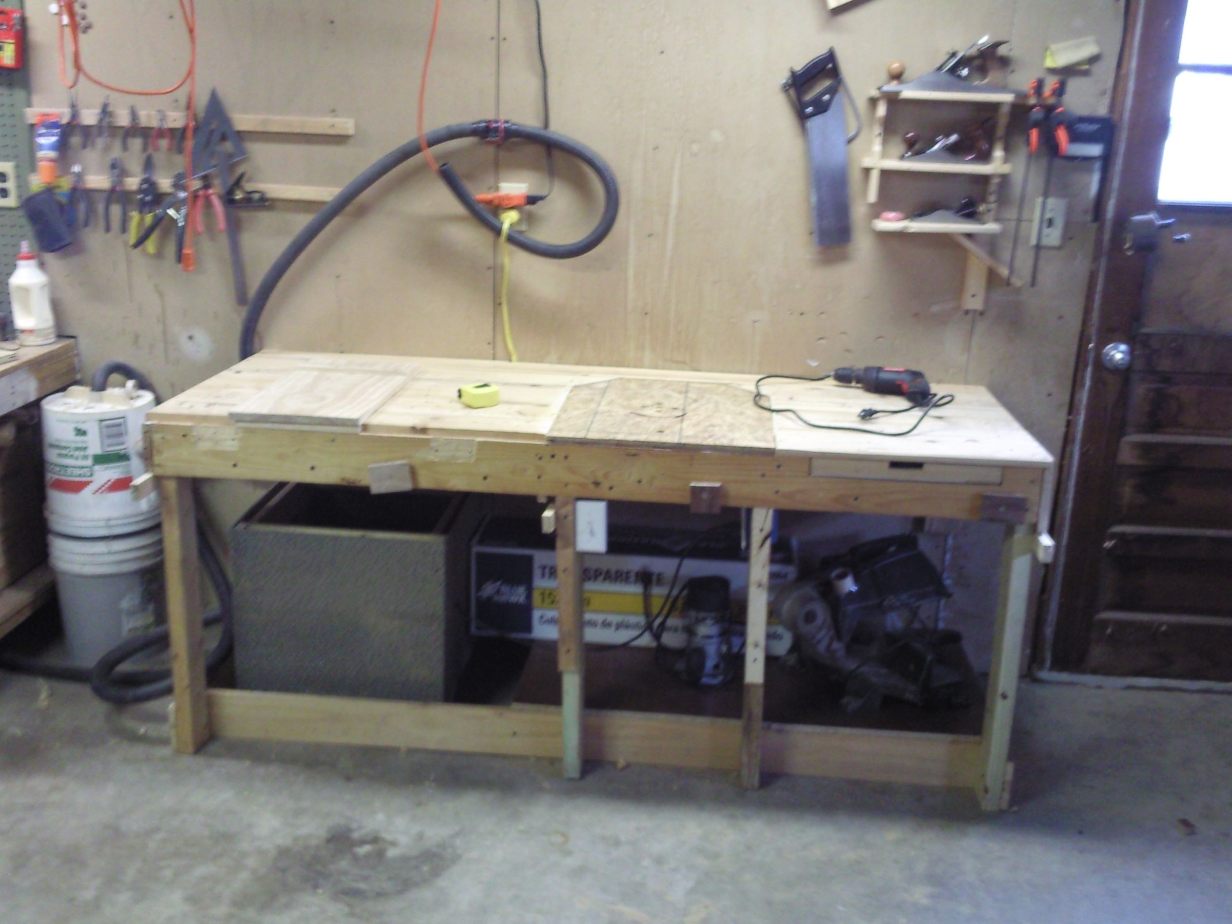 The Interchangeable Woodwork Bench With Electric Power - Instructables