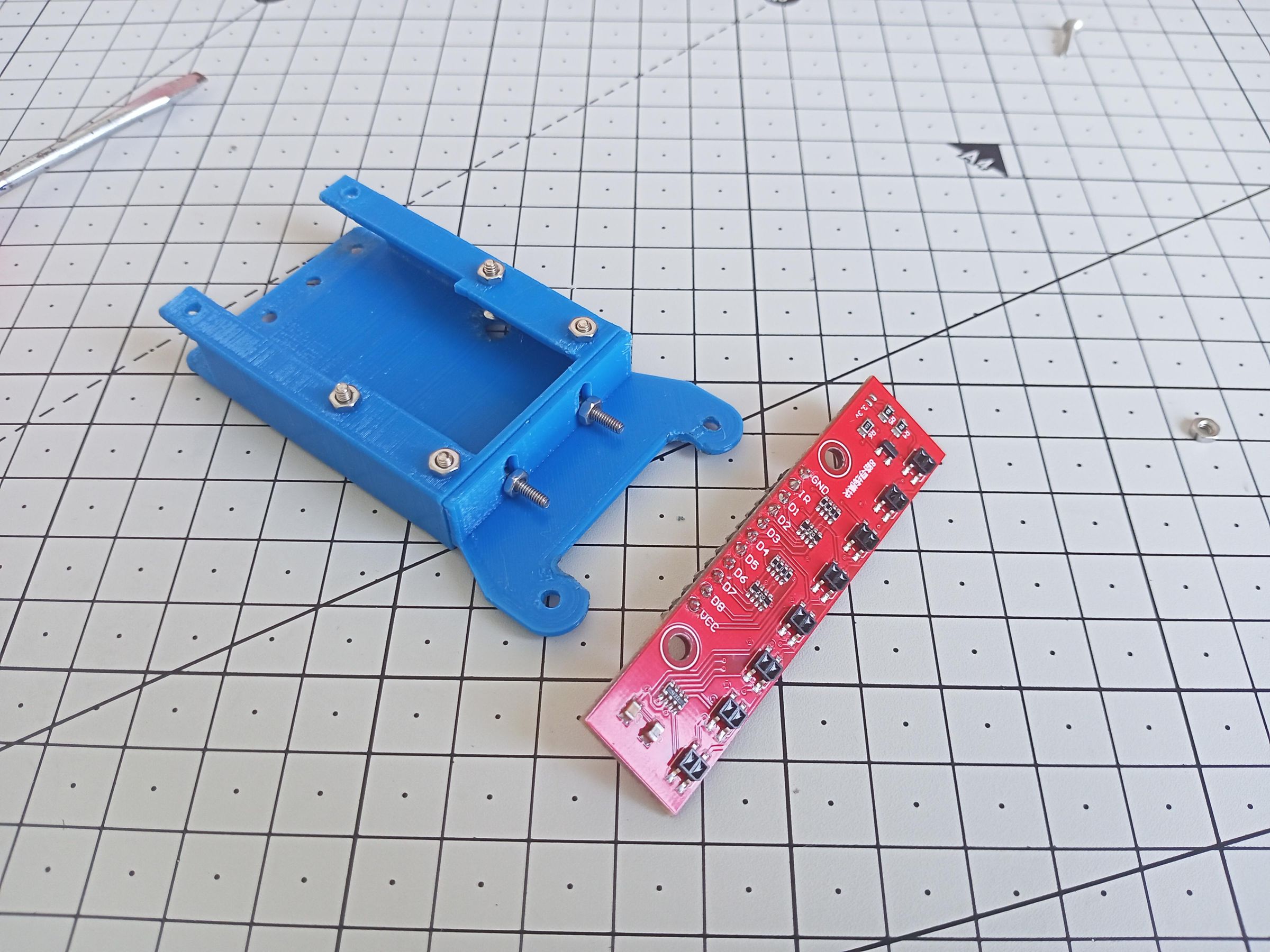 4 Wheel Drive Line Follower Robot : 37 Steps (with Pictures ...